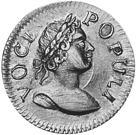 United States Colonial America EARLY COLONIAL AMERICAN TOKENS Farthing