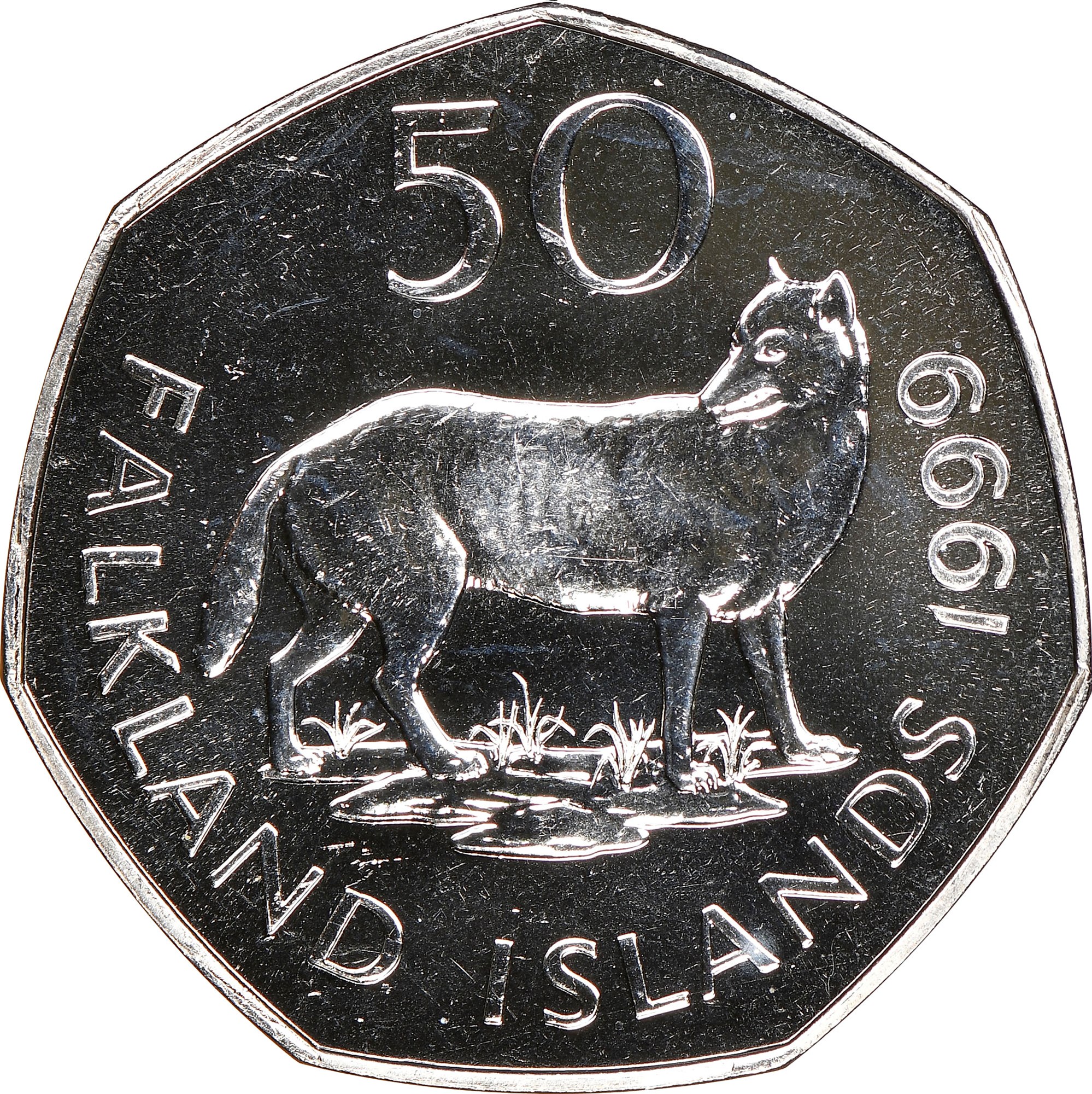 Falkland Islands 50 Pence KM 14.2 Prices & Values | NGC