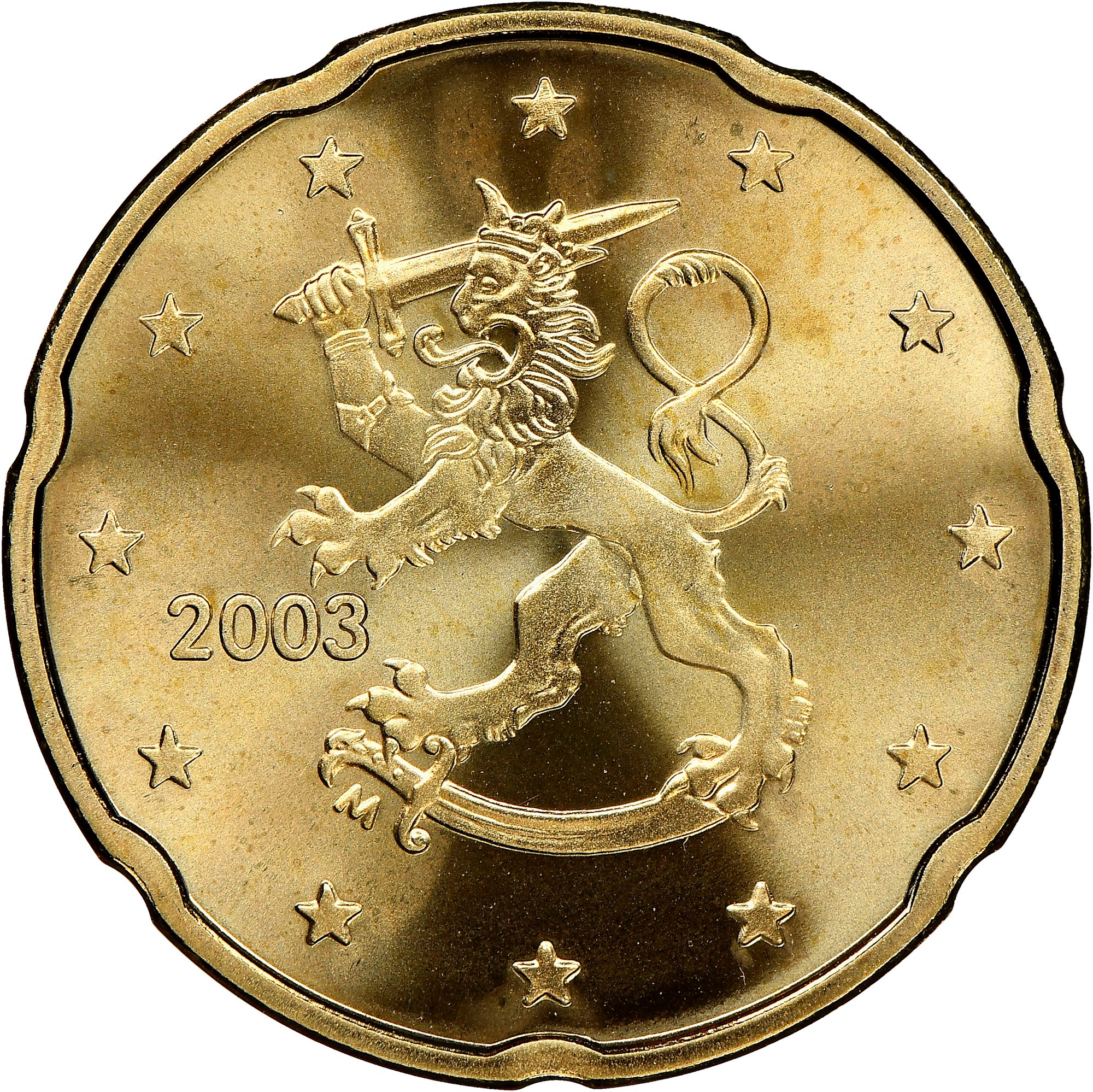 Finland 20 Euro Cent KM 102 Prices Values NGC Finland 20 Euro Cent KM 102 Prices Values NGC