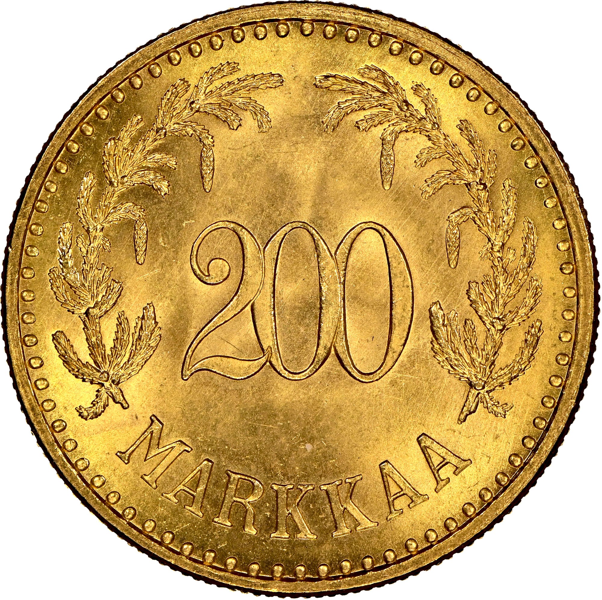 Finland 200 Markkaa KM 29 Prices & Values | NGC