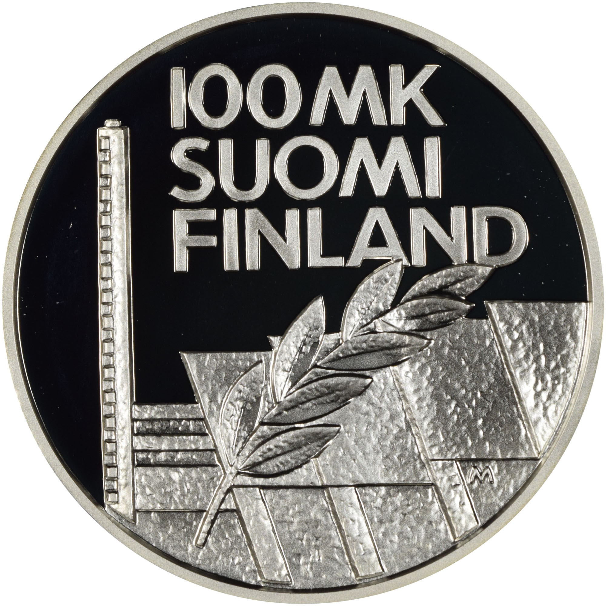 Finland 100 Markkaa KM 78 Prices Values NGC