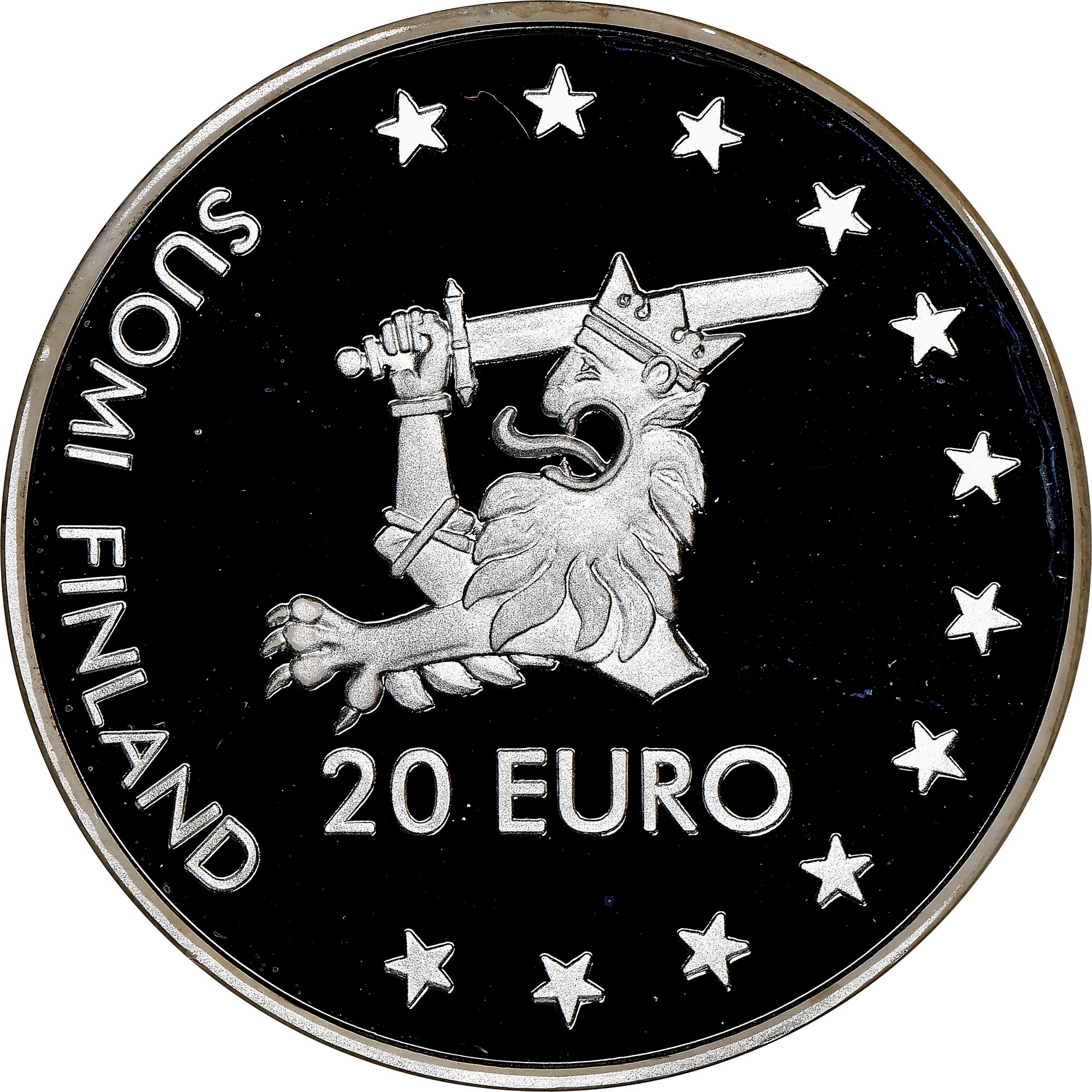Finland 20 Euro X 8 Prices & Values | NGC
