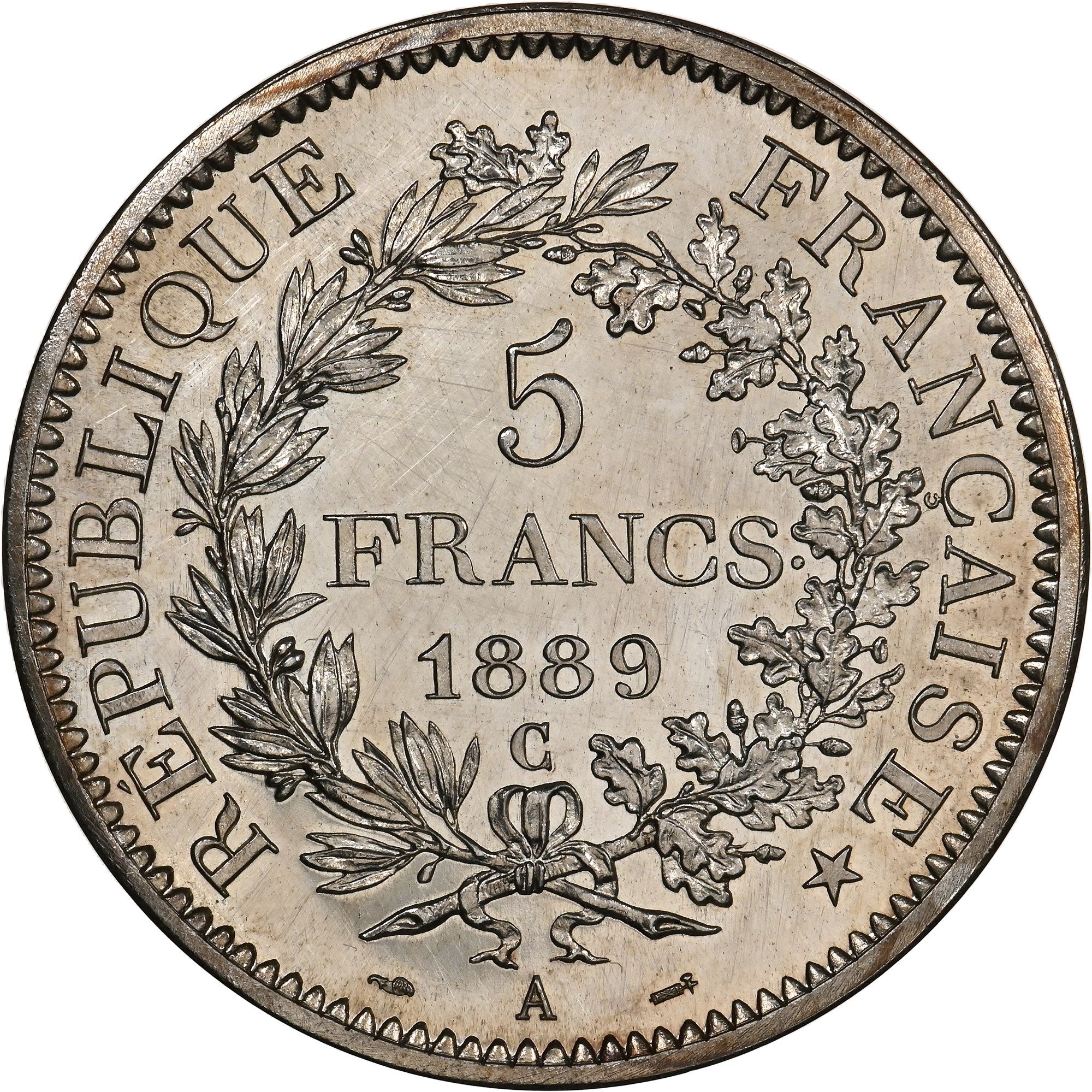 France 5 Francs KM 820.1 Prices & Values | NGC