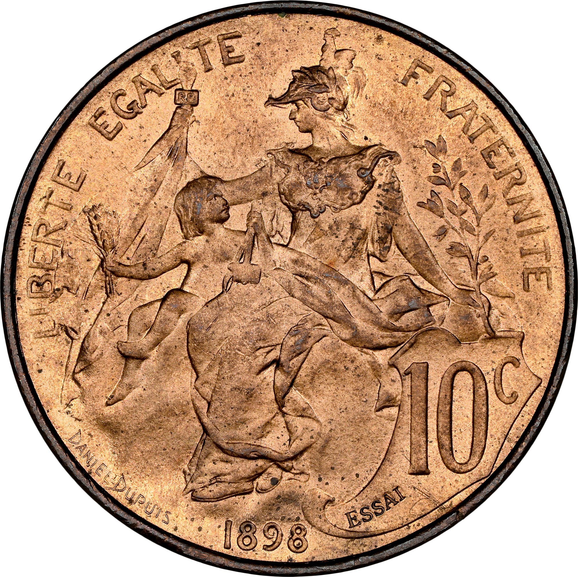 France 10 Centimes KM AE38 Prices & Values | NGC