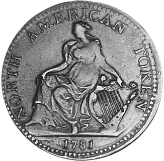 United States Post Revolutionary America POST REVOLUTION AMERICAN TOKE