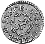 United States Colonial America EARLY COLONIAL AMERICAN TOKENS 3 Pence