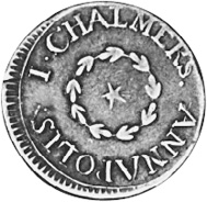 United States Colonial America EARLY COLONIAL AMERICAN TOKENS 6 Pence