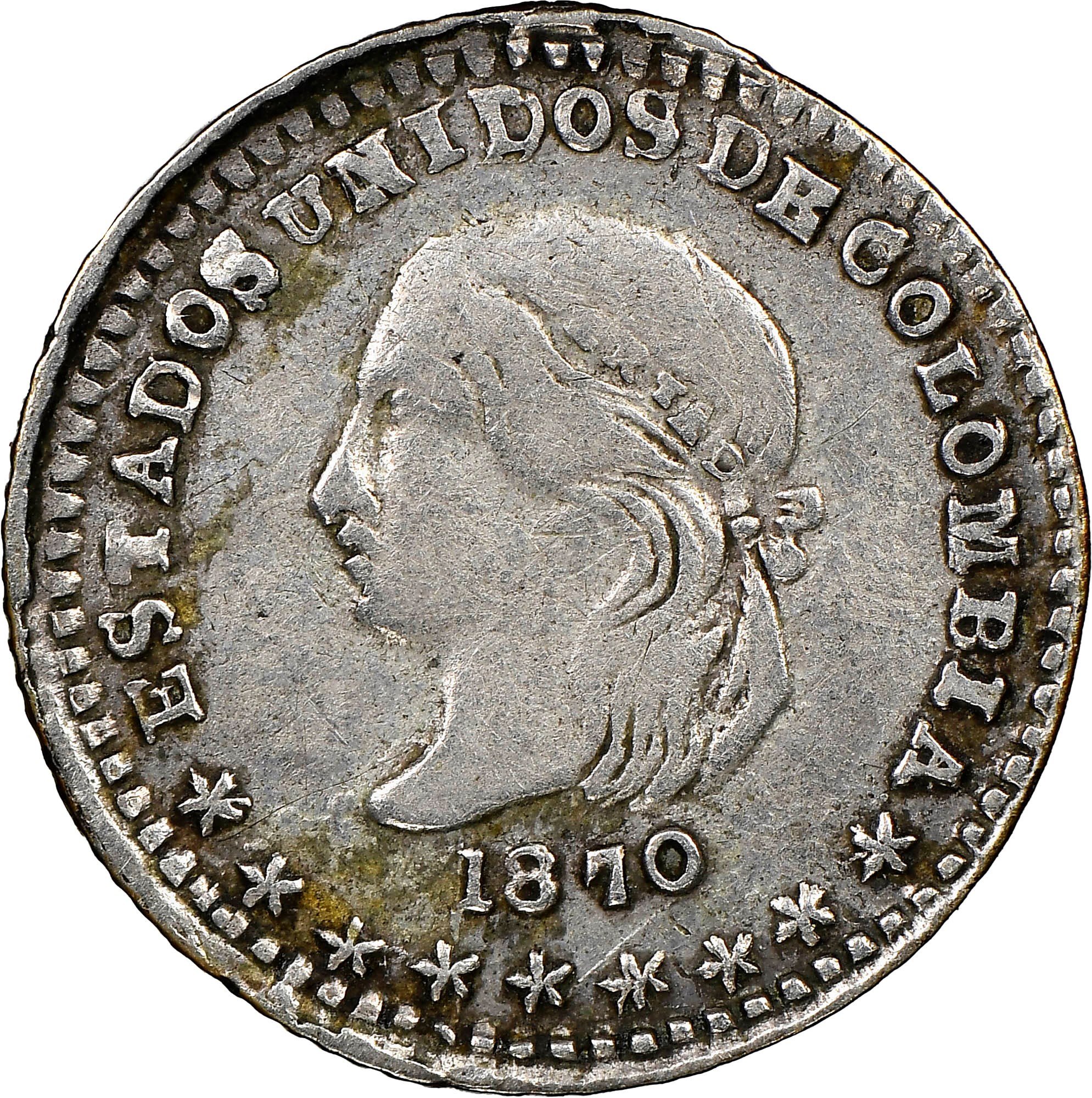 Colombia 1/2 Decimo KM 150.2a Prices & Values | NGC