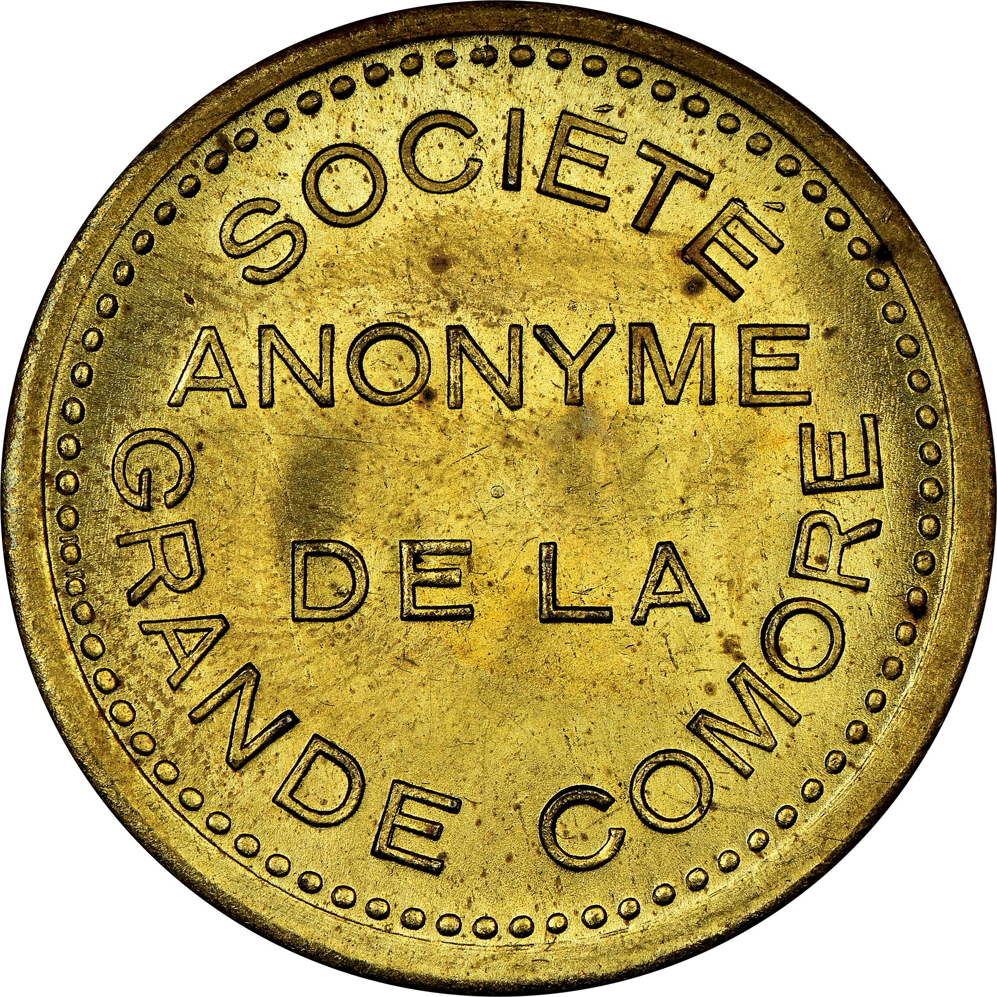 Comoros 25 Centimes KM Tn1 Prices & Values | NGC