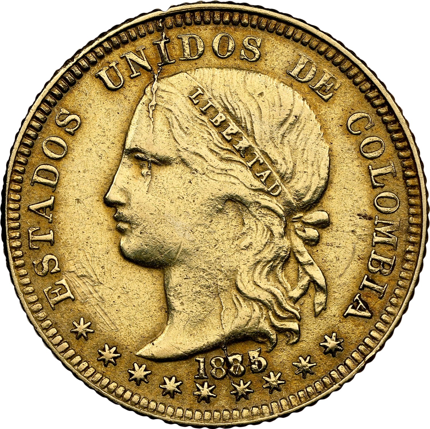 Colombia 2 Pesos KM A154a Prices & Values | NGC