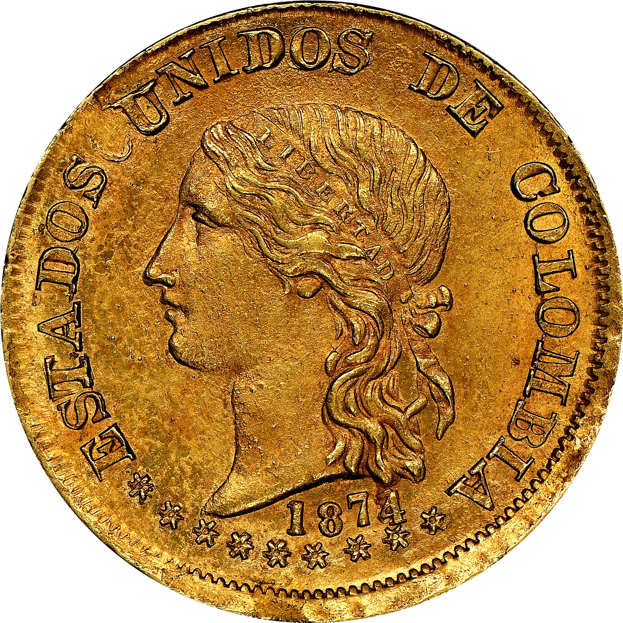 Colombia 20 Pesos KM 142.3 Prices & Values | NGC