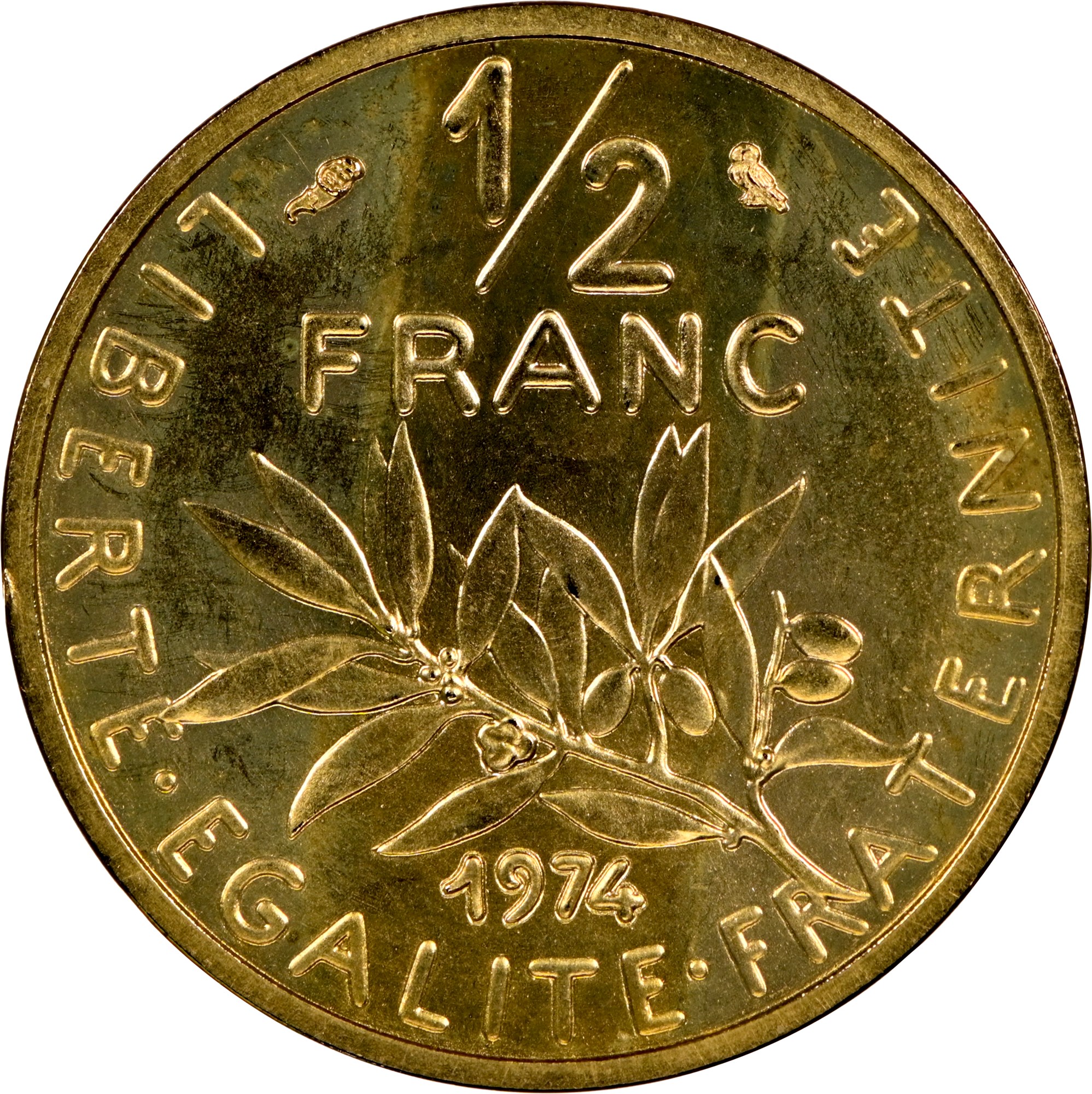 France 1/2 Franc KM P499 Prices & Values | NGC
