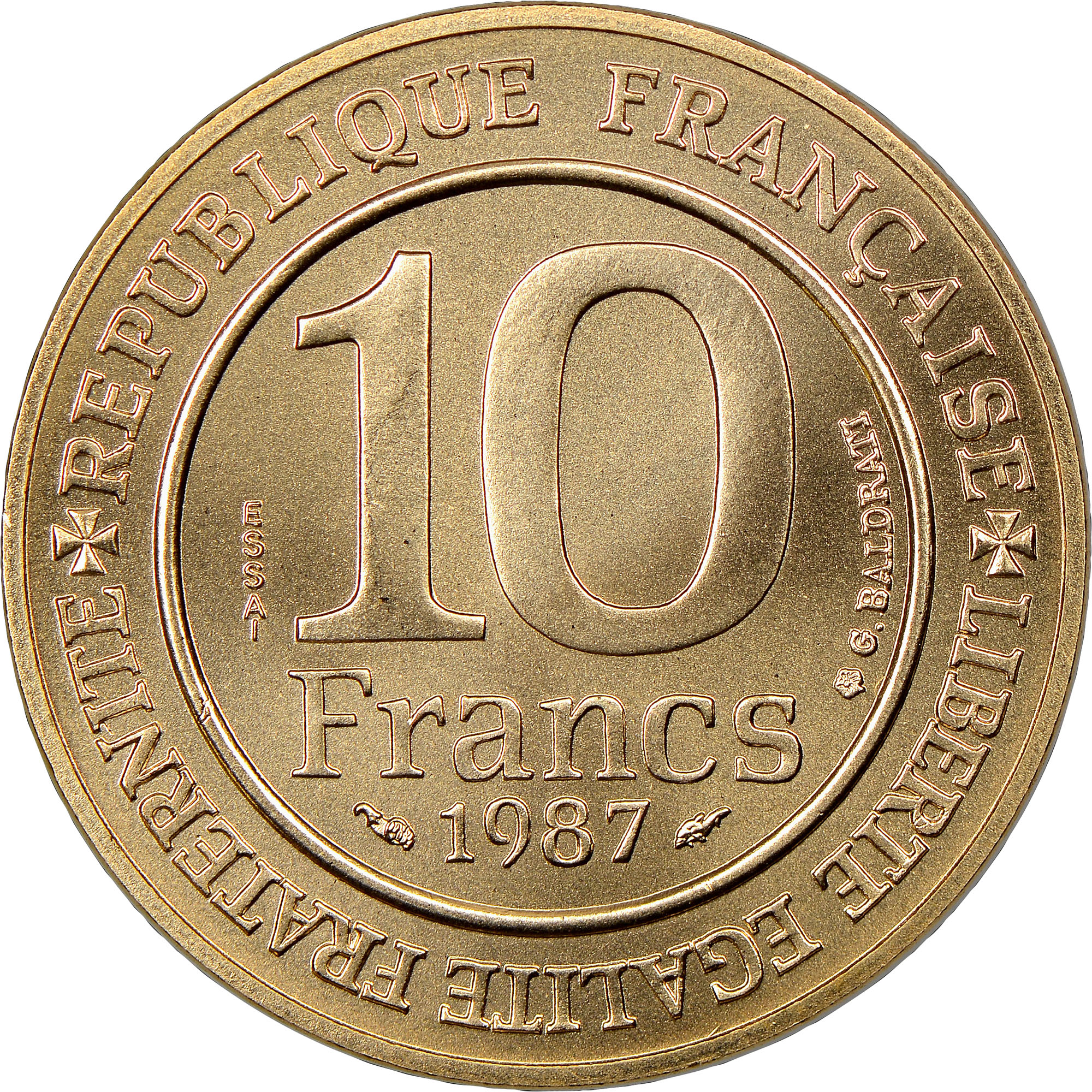 France 10 Francs KM E136 Prices & Values | NGC