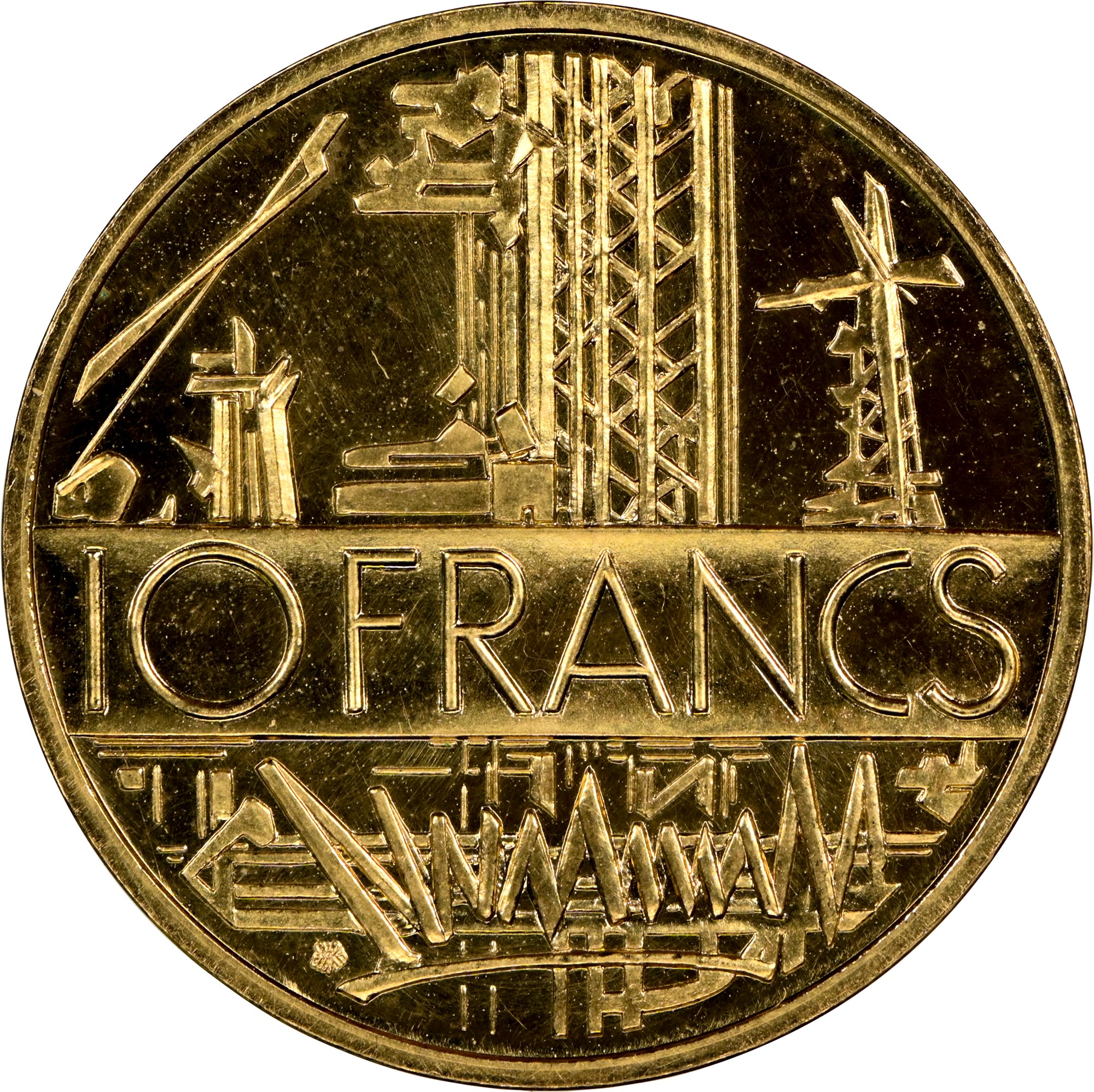 France 10 Francs KM P713 Prices & Values | NGC