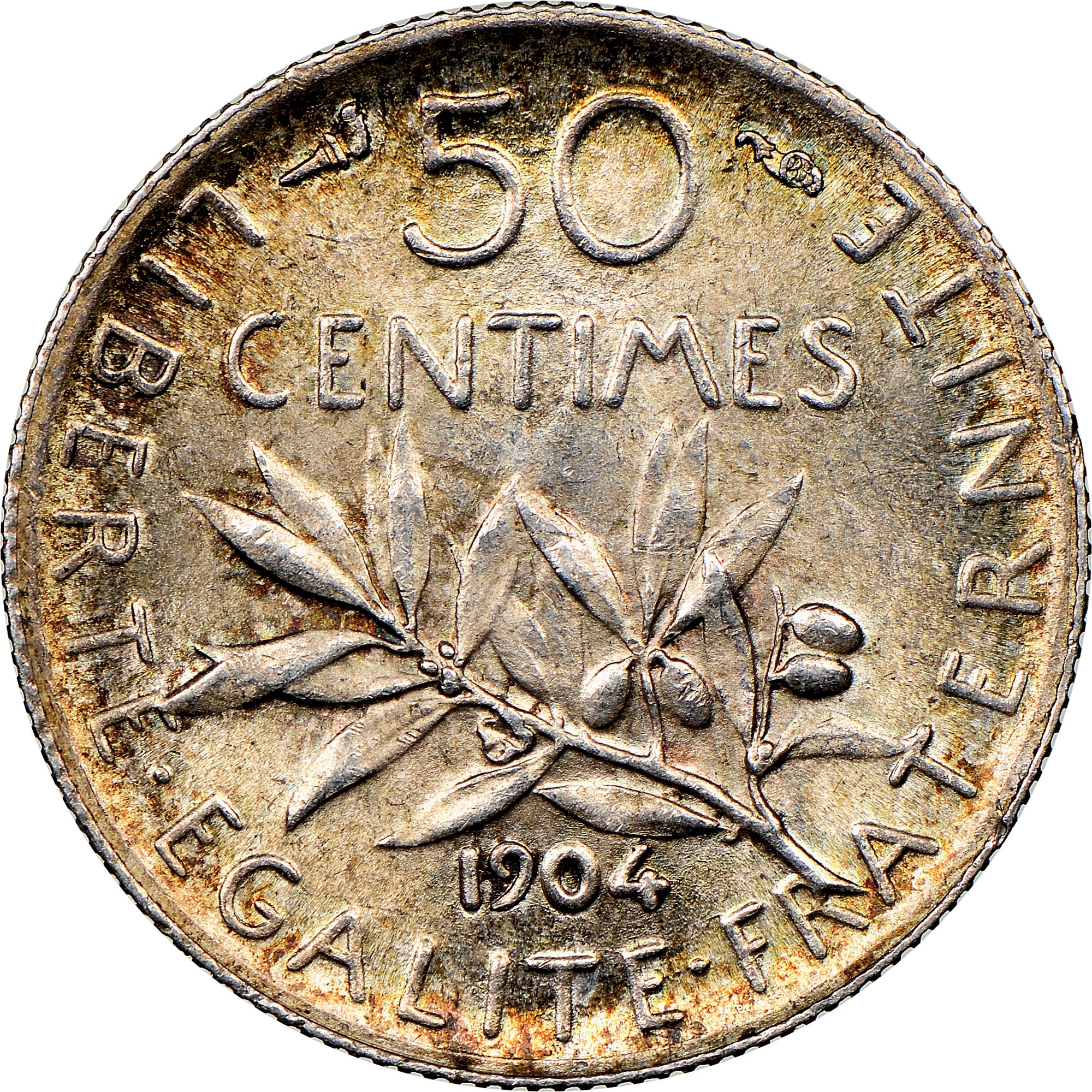France 50 Centimes KM 854 Prices & Values | NGC