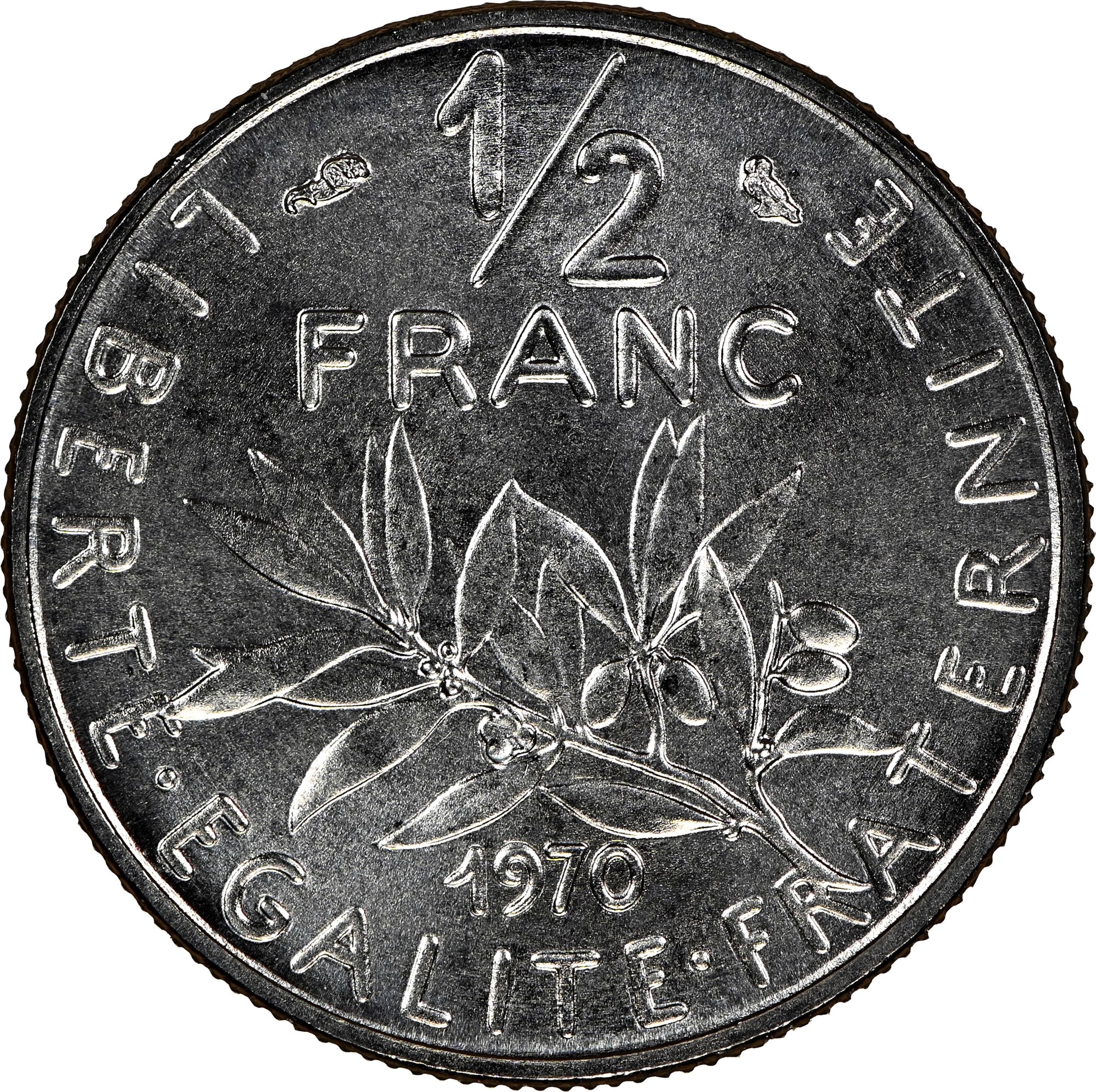 France 1/2 Franc KM 931.1 Prices & Values | NGC