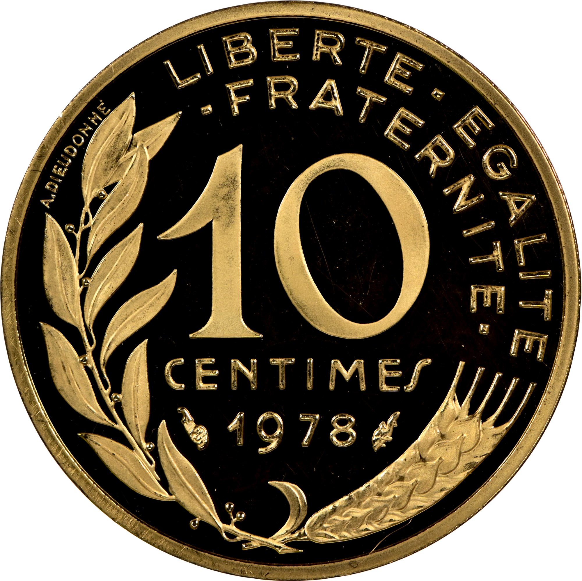 France 10 Centimes KM P601 Prices Values NGC