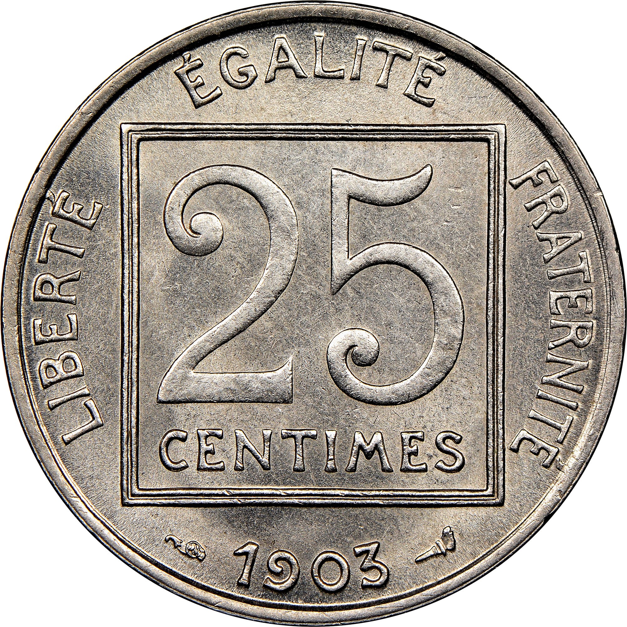 France 25 Centimes KM P251 Prices & Values | NGC