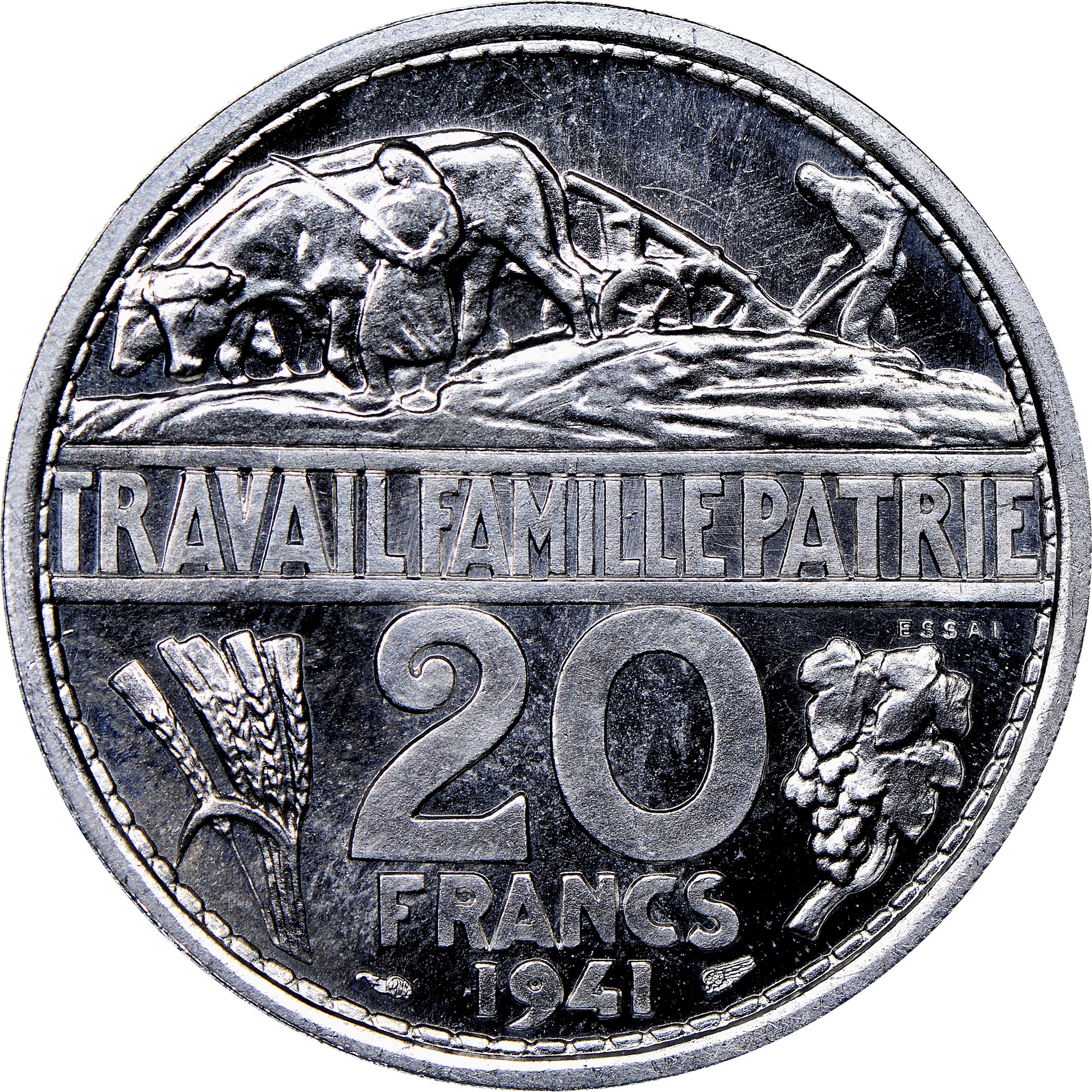 France 20 Francs KM AE92 Prices & Values | NGC