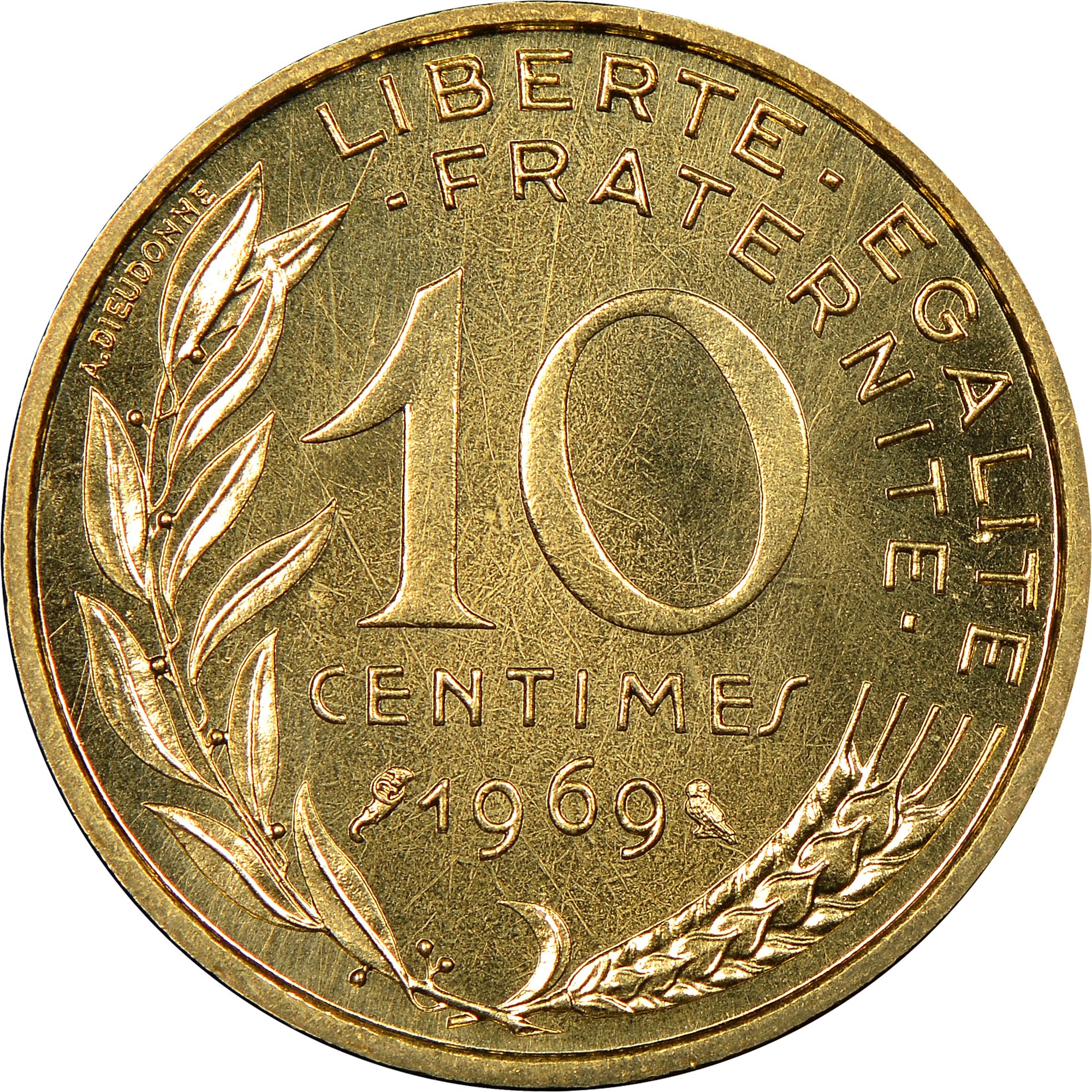 France 10 Centimes KM 929 Prices & Values | NGC