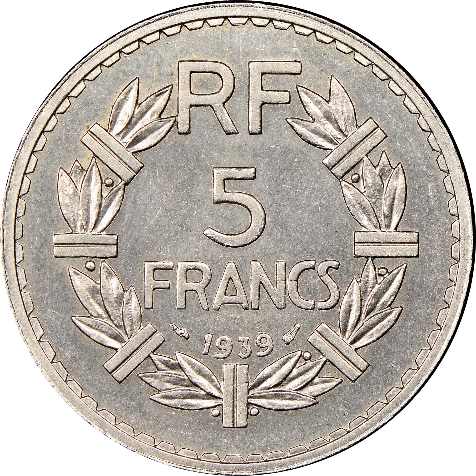 France 5 Francs KM 888 Prices & Values | NGC