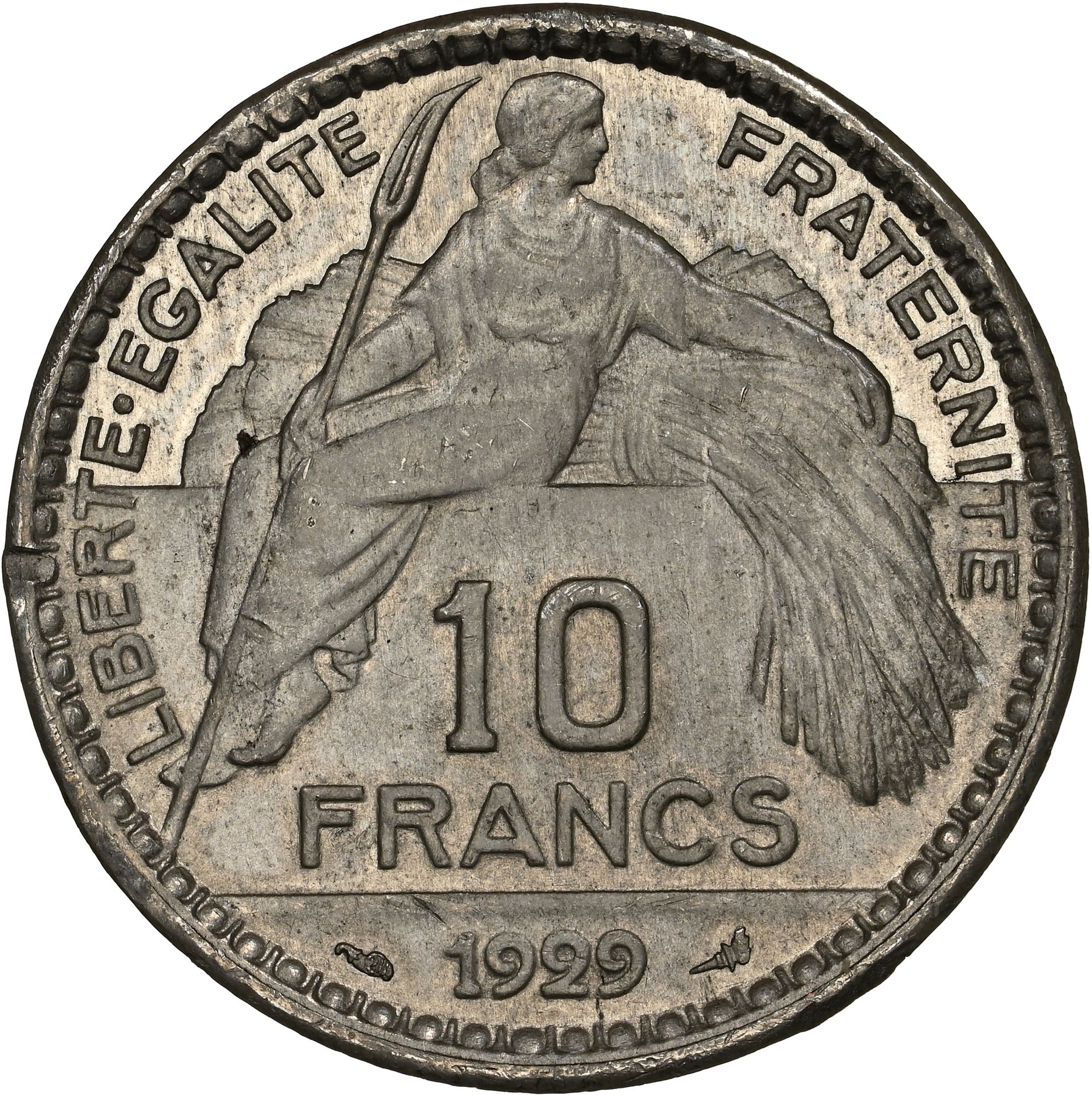 France 10 Francs KM E46 Prices & Values | NGC