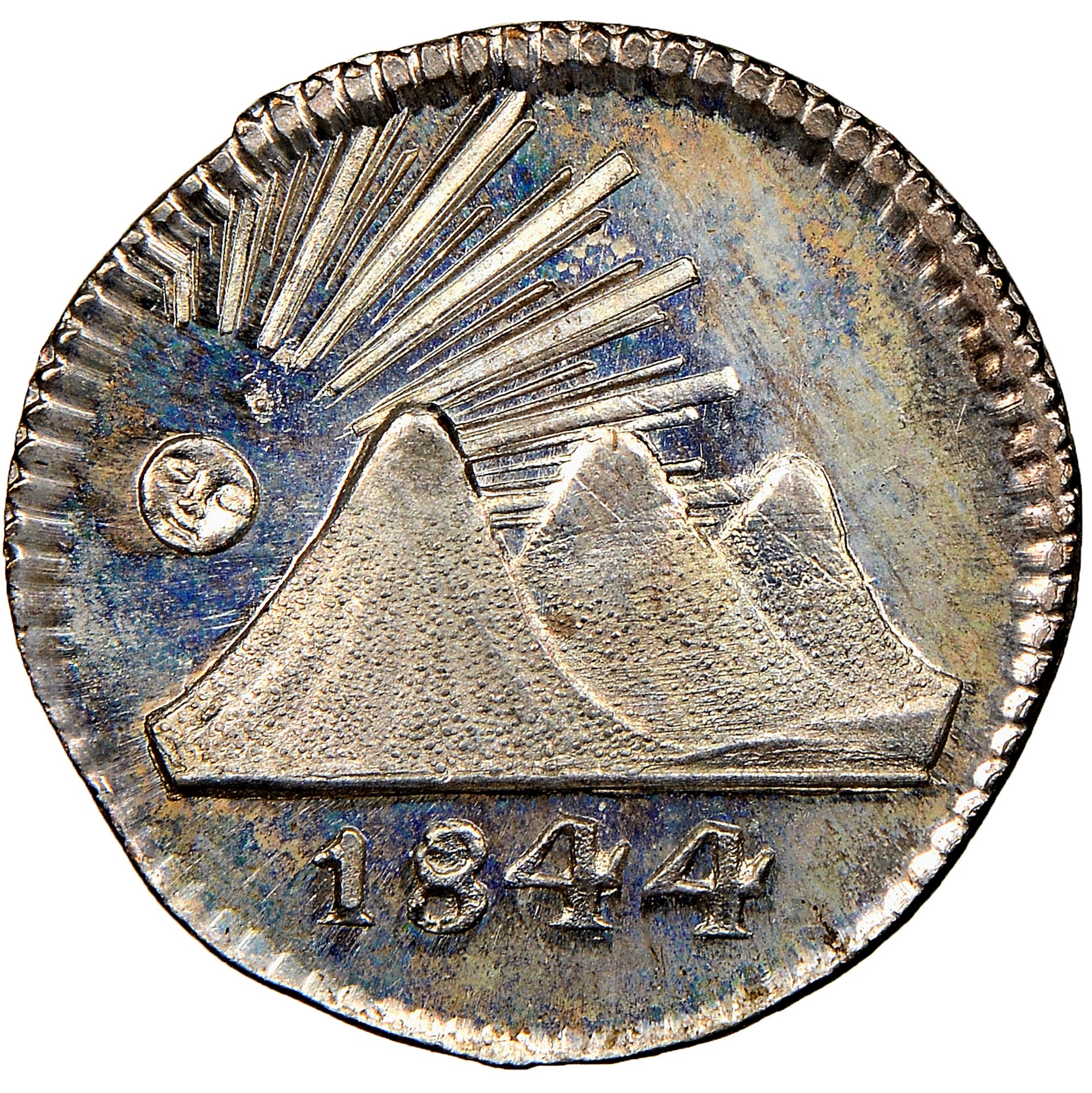 Central American Republic 1/4 Real KM 1 Prices & Values | NGC