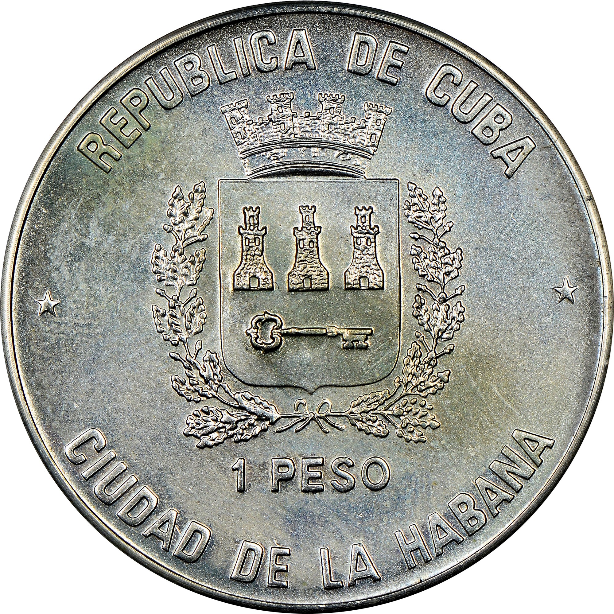 Cuba Peso KM 289 Prices Values NGC Cuba Peso KM 289 Prices Values NGC