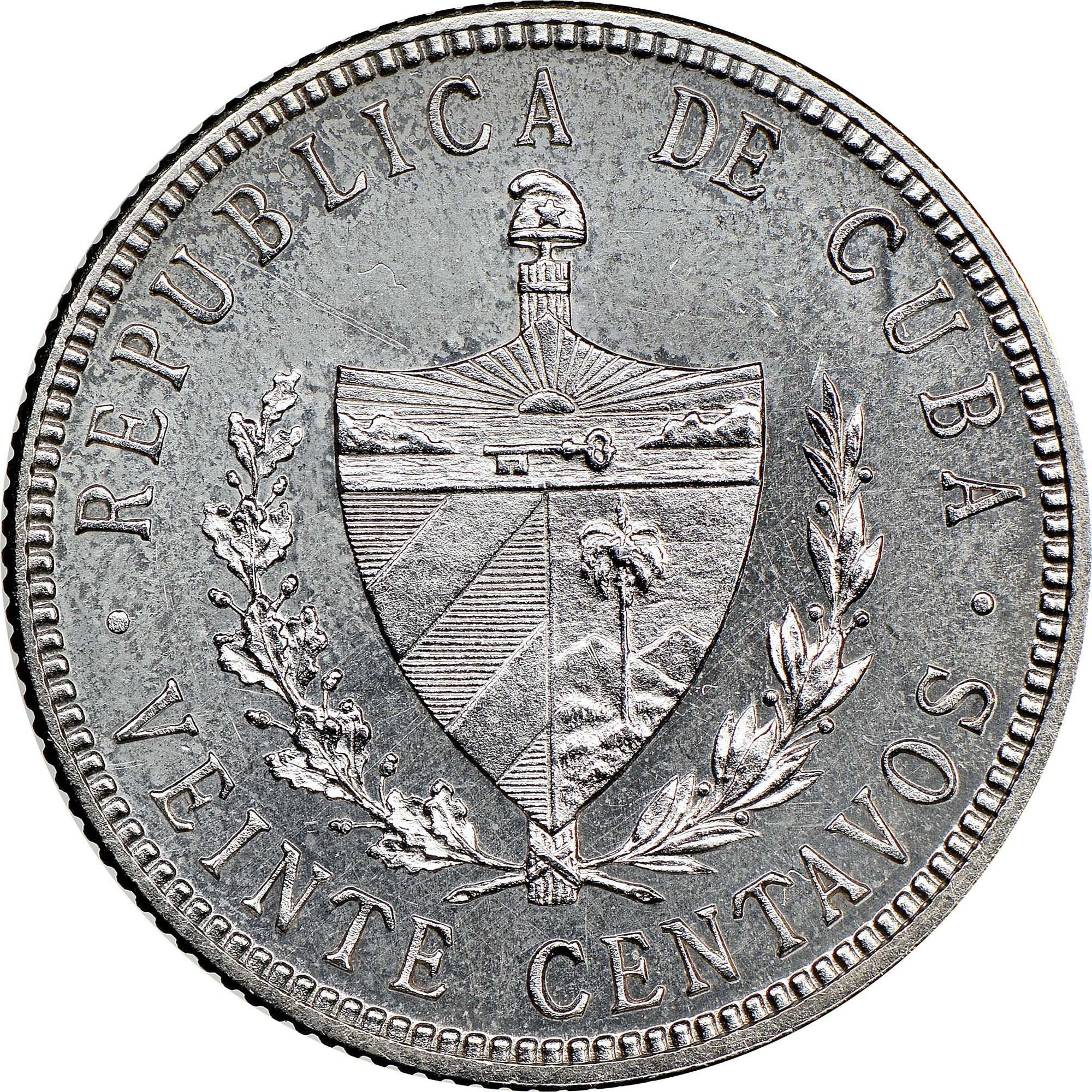 Cuba 20 Centavos KM 13.2 Prices & Values | NGC