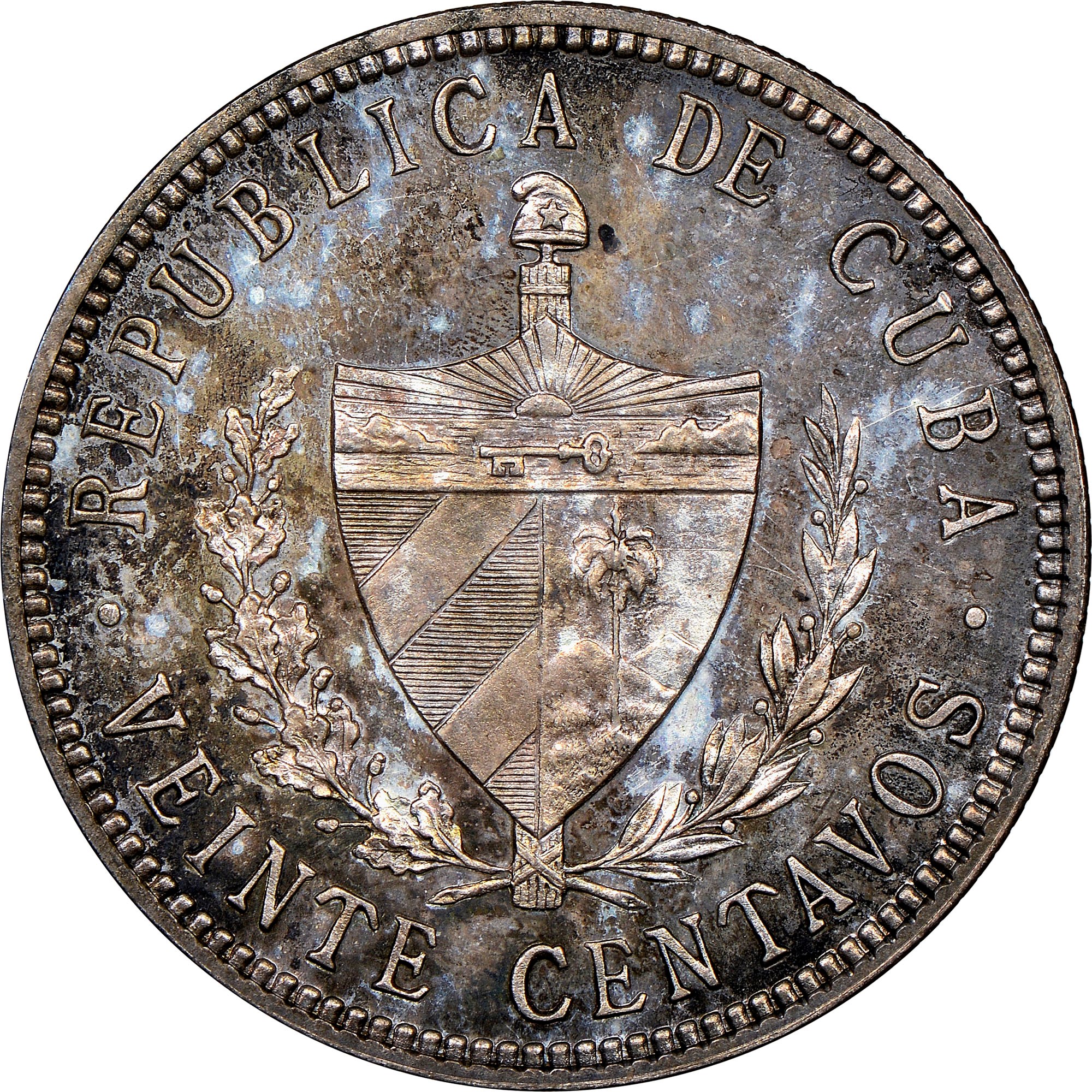 Cuba 20 Centavos KM 13.2 Prices & Values | NGC