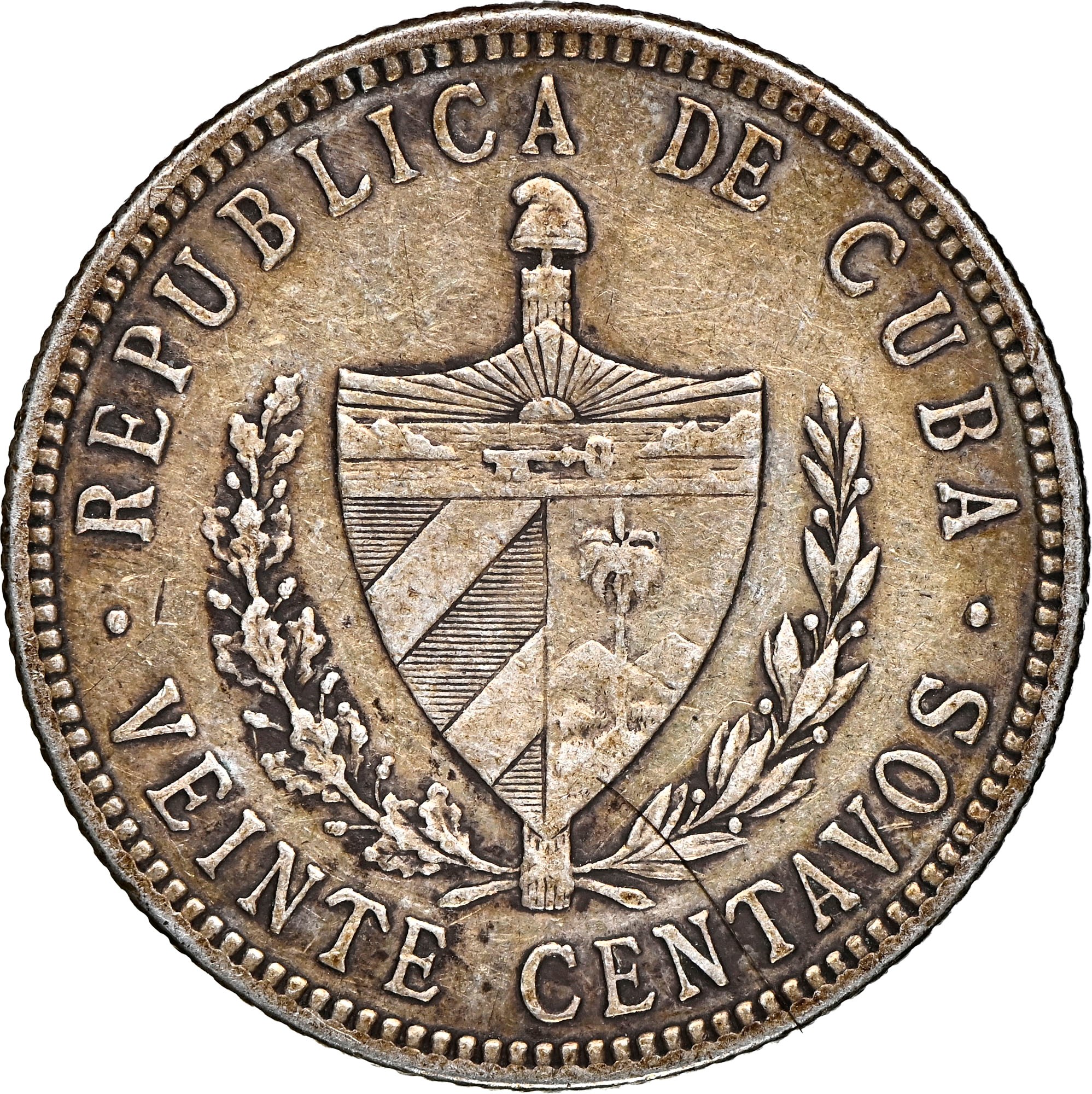 Cuba 20 Centavos KM 13.2 Prices & Values | NGC