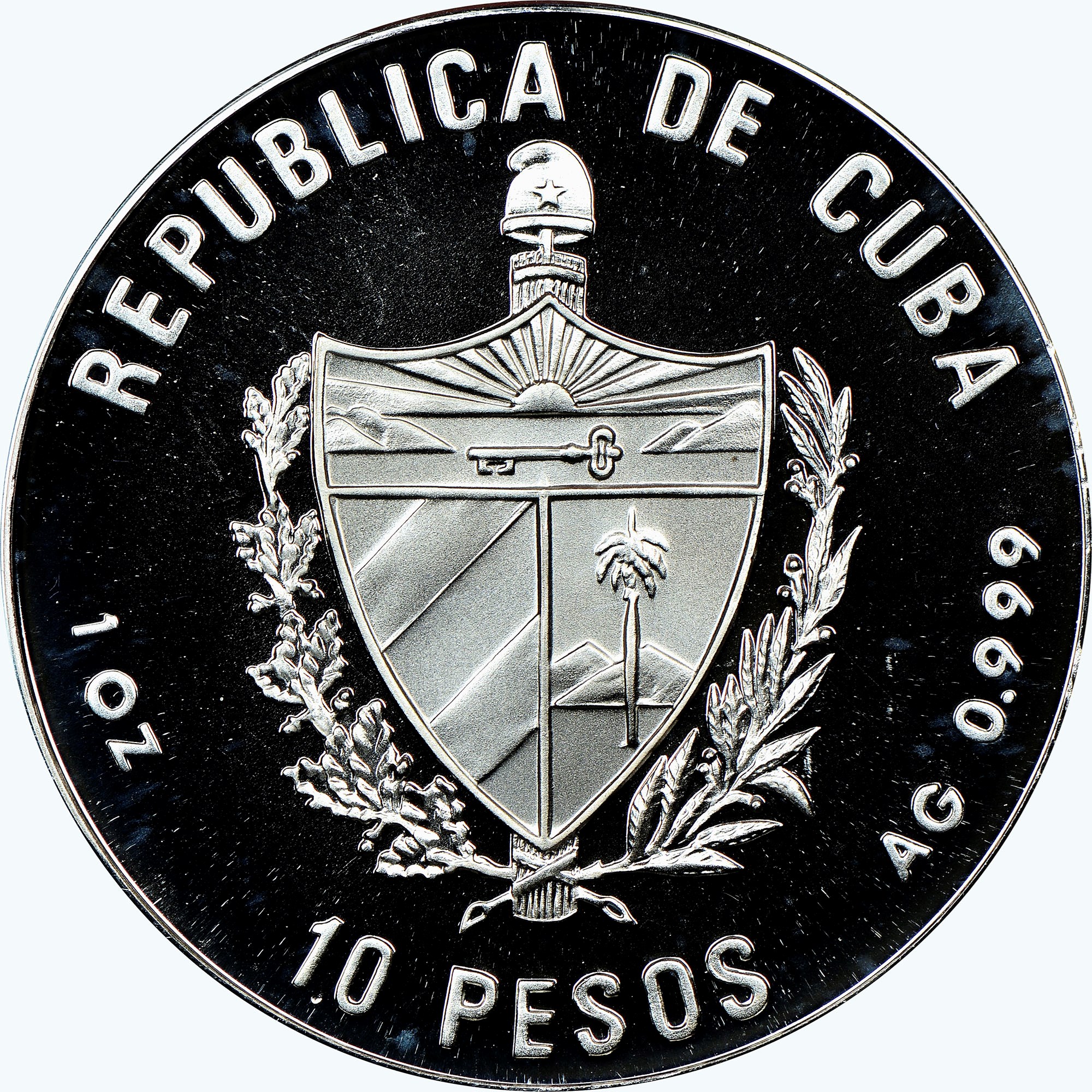 Cuba 10 Pesos KM 241.1 Prices & Values | NGC