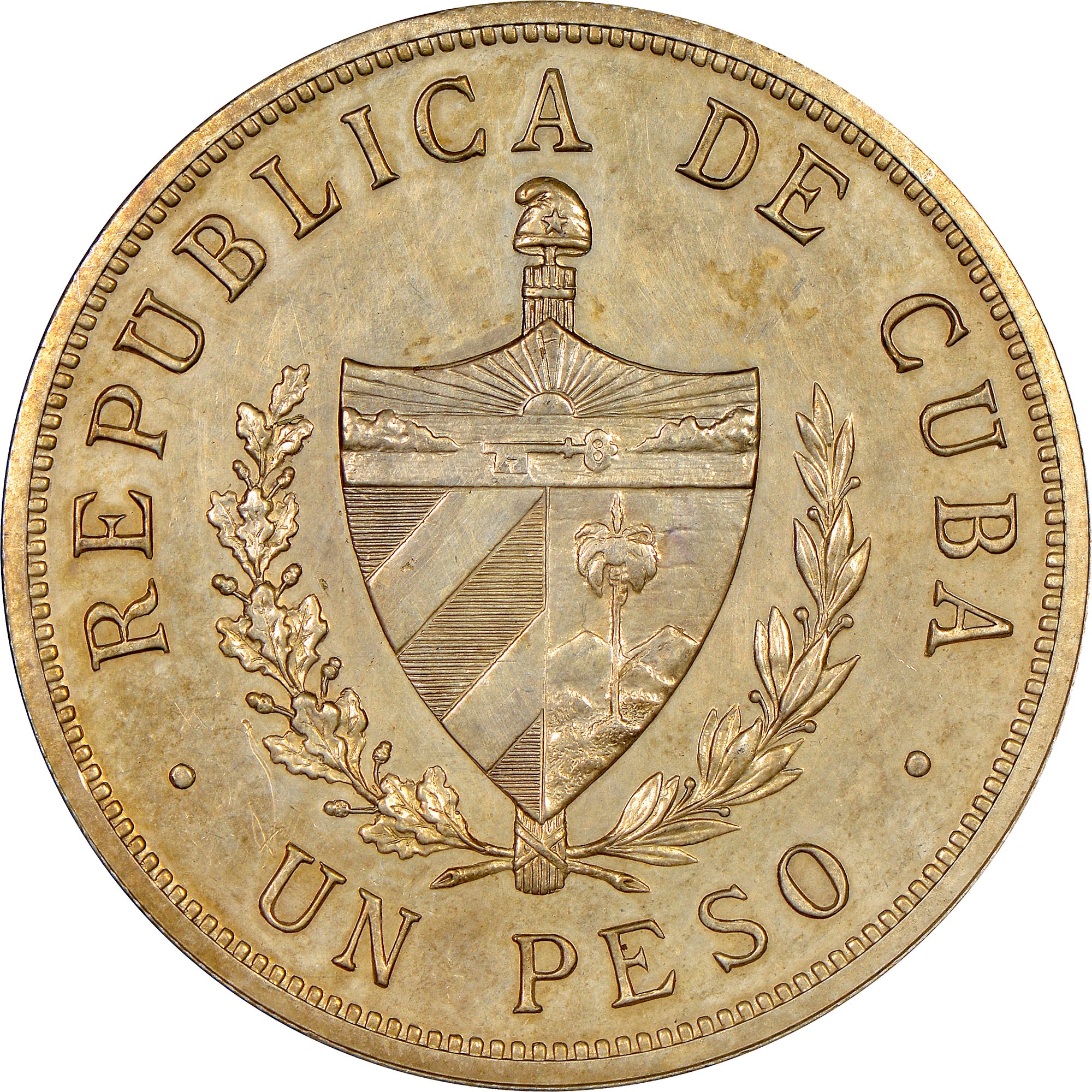 Cuba Peso KM 15 1 Prices Values NGC Cuba Peso KM 15 1 Prices Values NGC