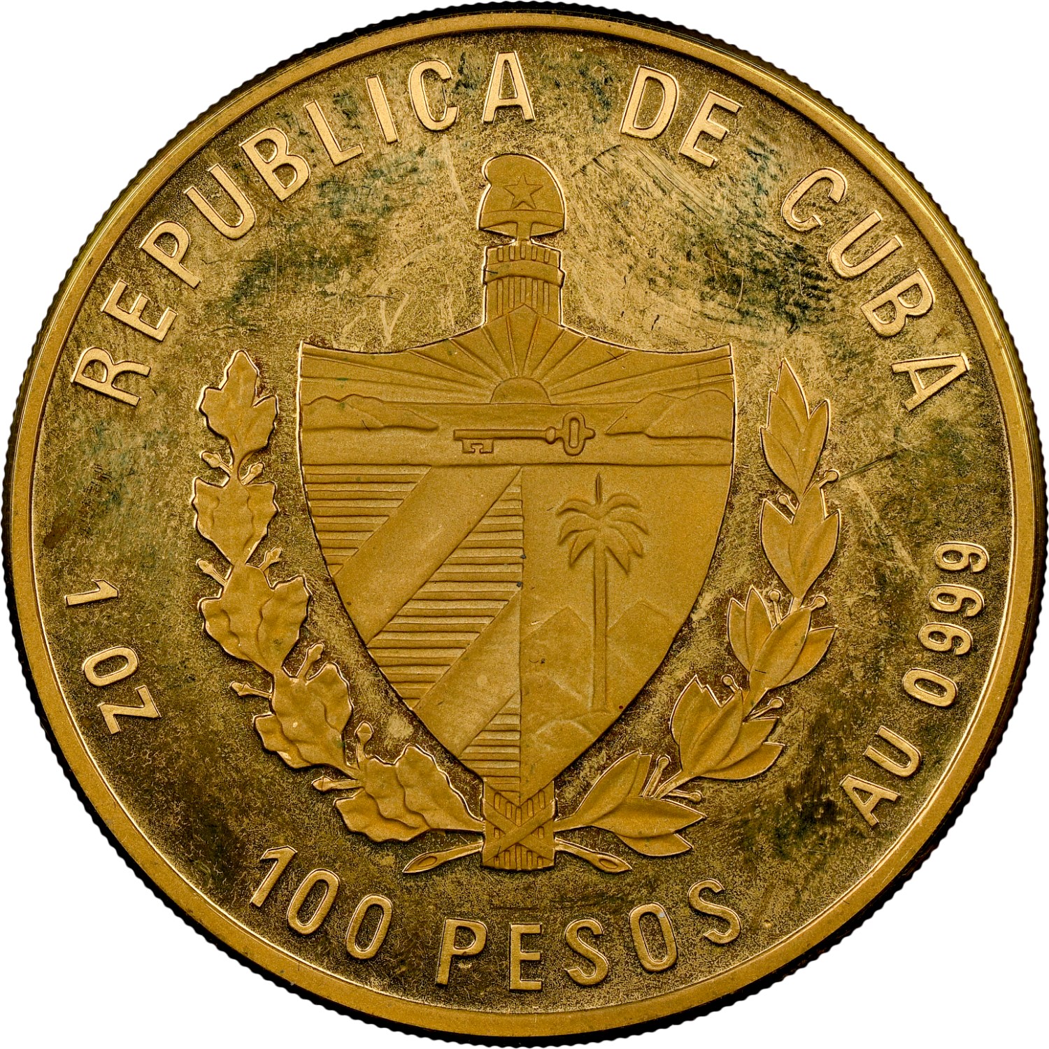 Cuba 100 Pesos KM 537 Prices & Values | NGC
