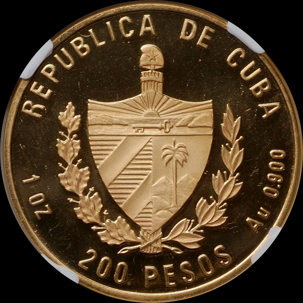 Cuba 200 Pesos KM P56 Prices & Values | NGC