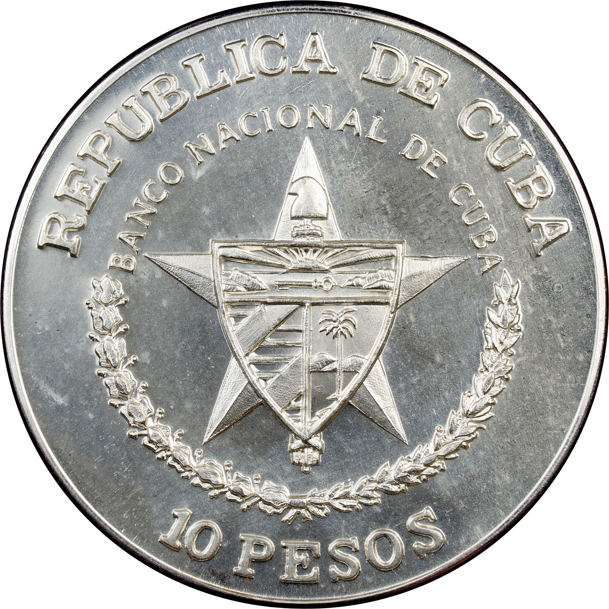 Cuba 10 Pesos KM 162 Prices & Values | NGC
