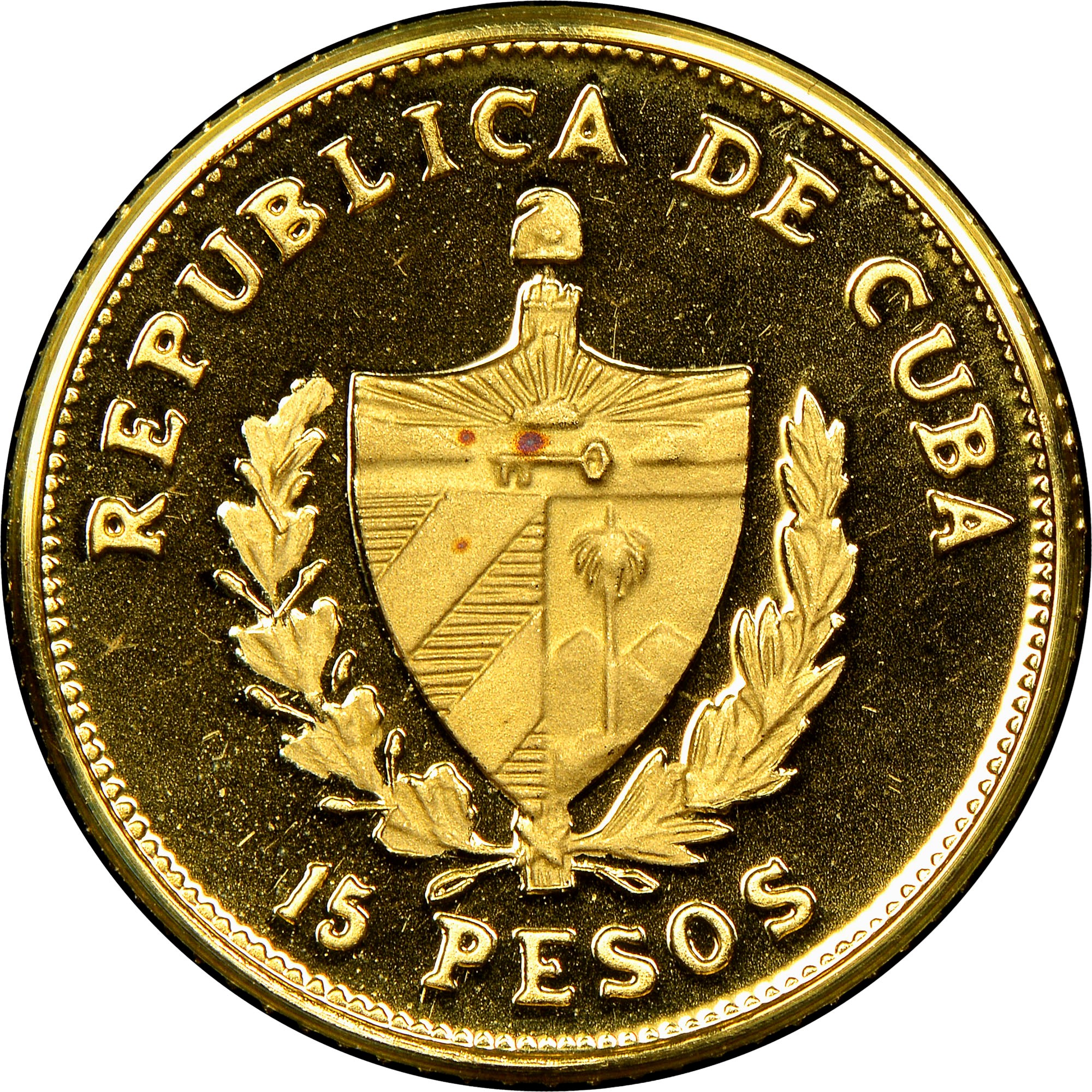 Cuba 15 Pesos KM 212 Prices & Values | NGC