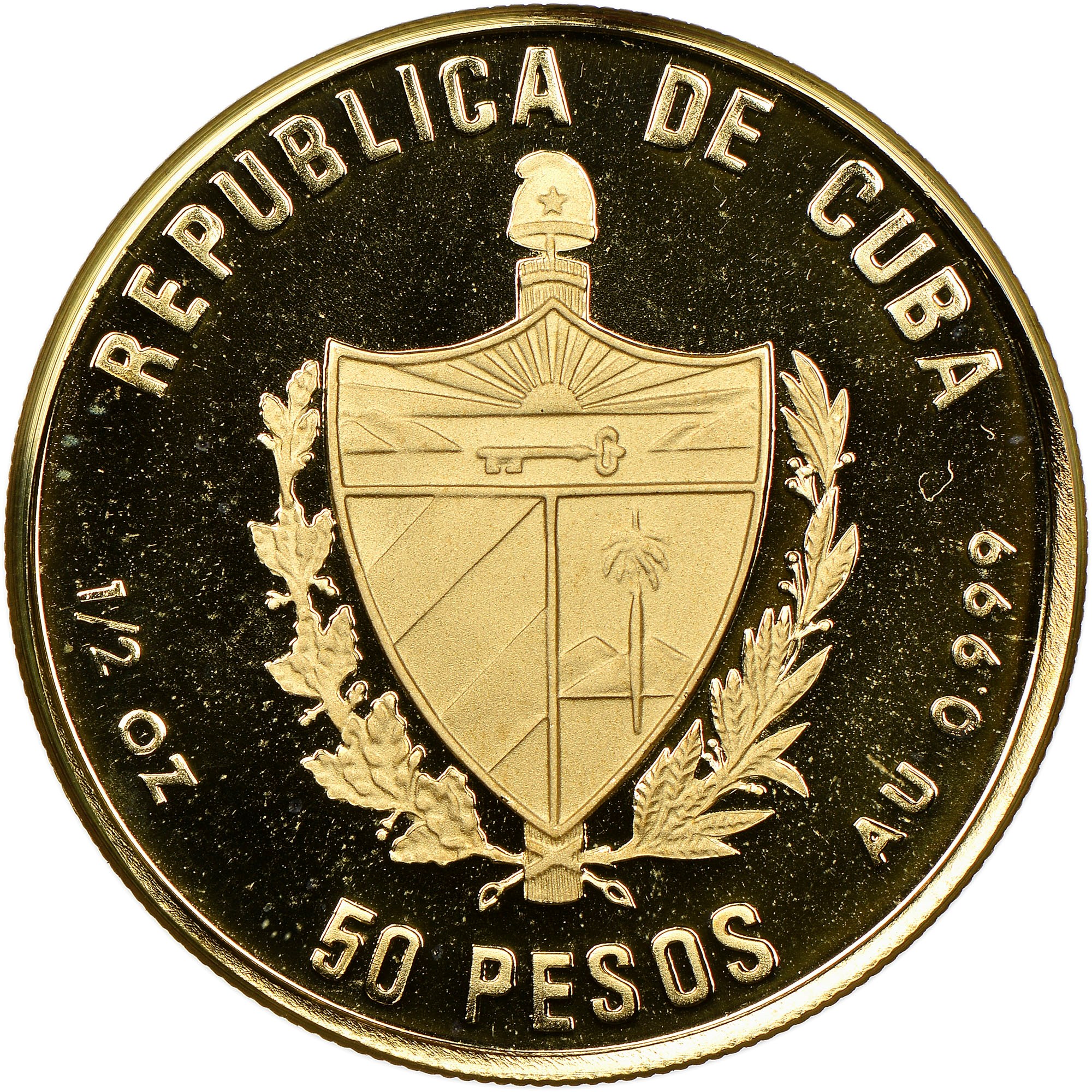 Cuba 50 Pesos KM 321 Prices & Values | NGC