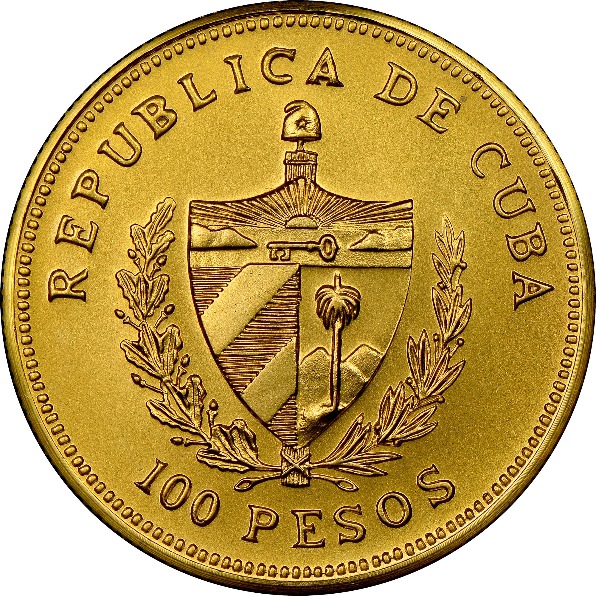 Cuba 100 Pesos KM 215 Prices Values NGC Cuba 100 Pesos KM 215 Prices Values NGC