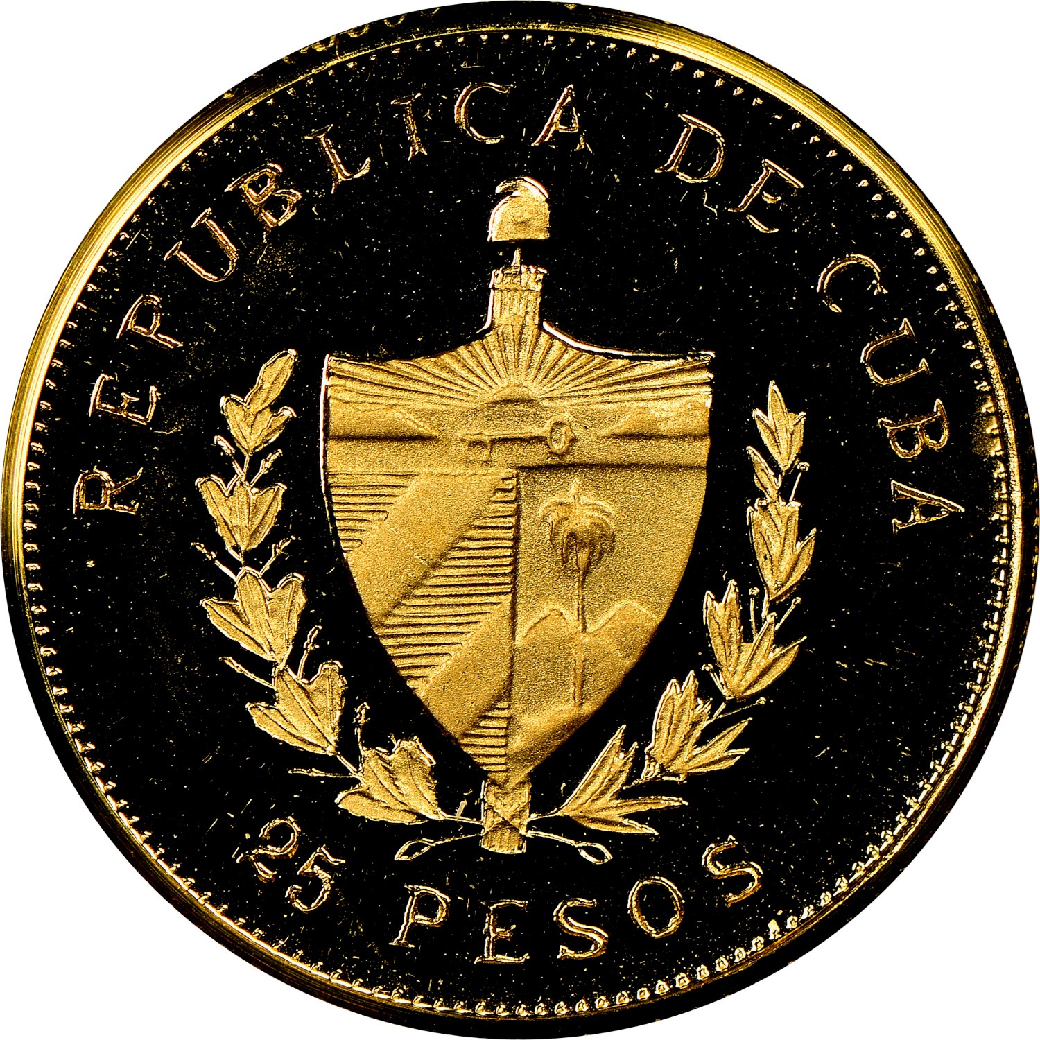 Cuba 25 Pesos KM P21 Prices & Values | NGC