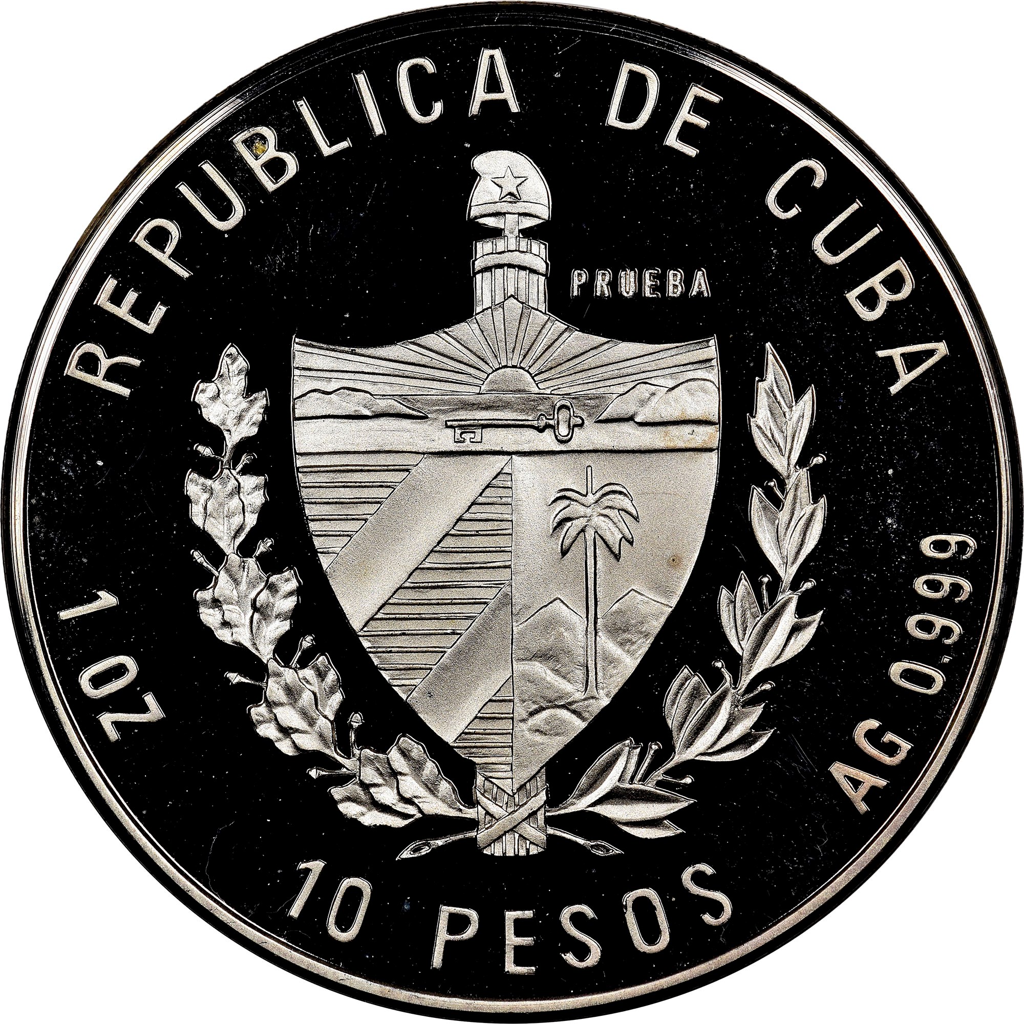 Cuba 10 Pesos KM 672 Prices & Values | NGC