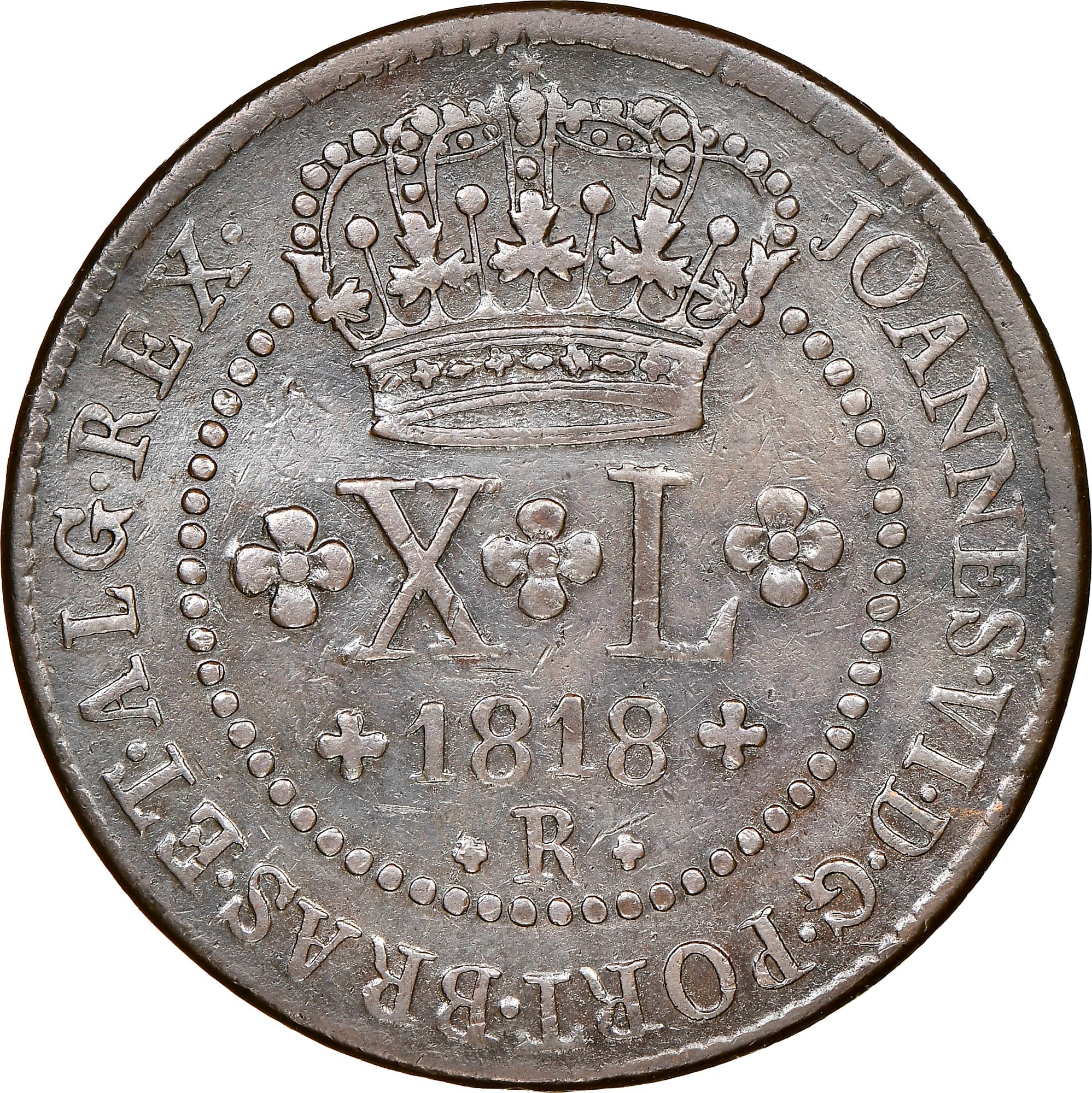 Brazil 40 Reis KM 319.1 Prices & Values | NGC