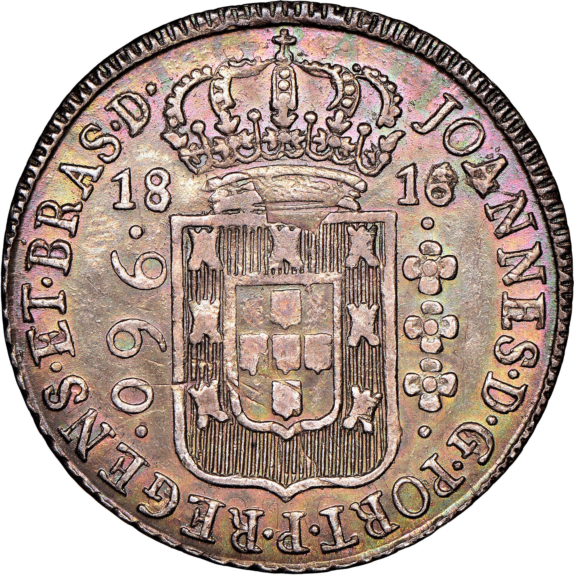 Brazil 960 Reis KM 307.1 Prices & Values | NGC