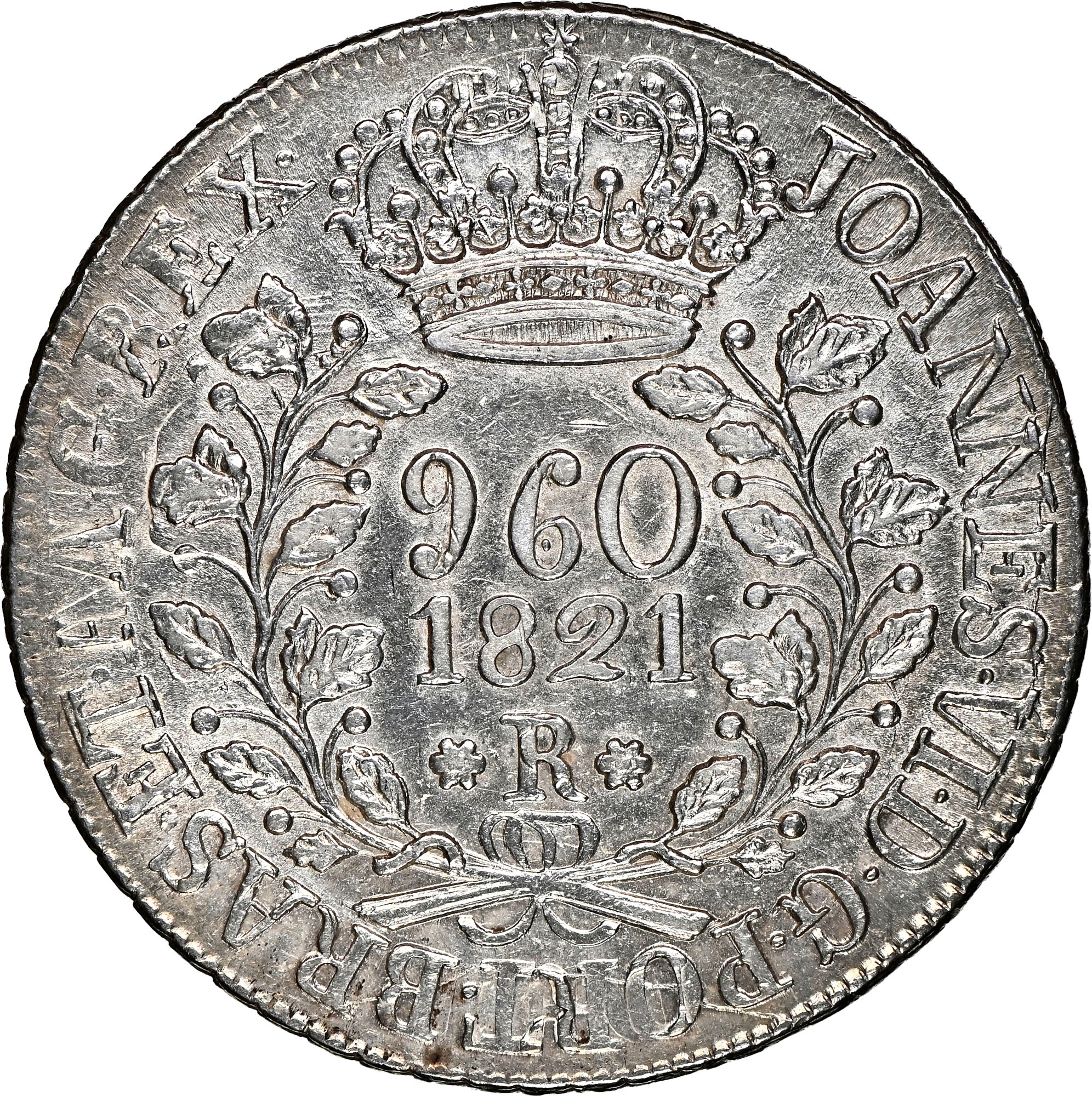 Brazil 960 Reis KM 326.1 Prices & Values | NGC