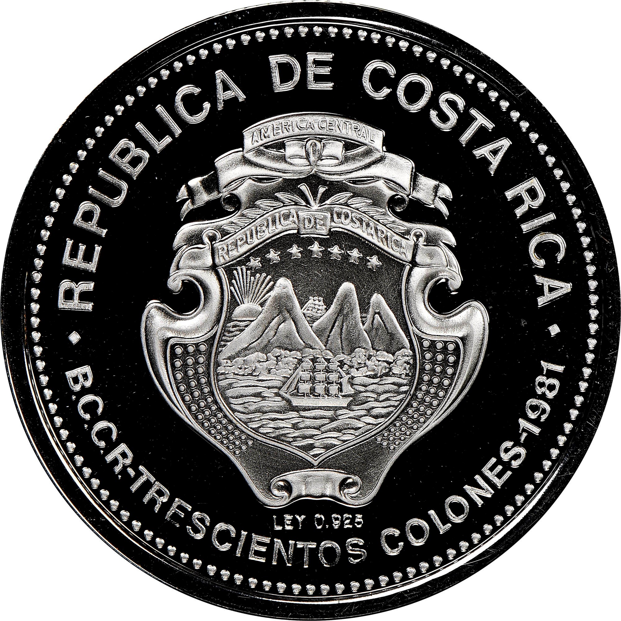 Costa Rica 300 Colones KM 223 Prices & Values | NGC