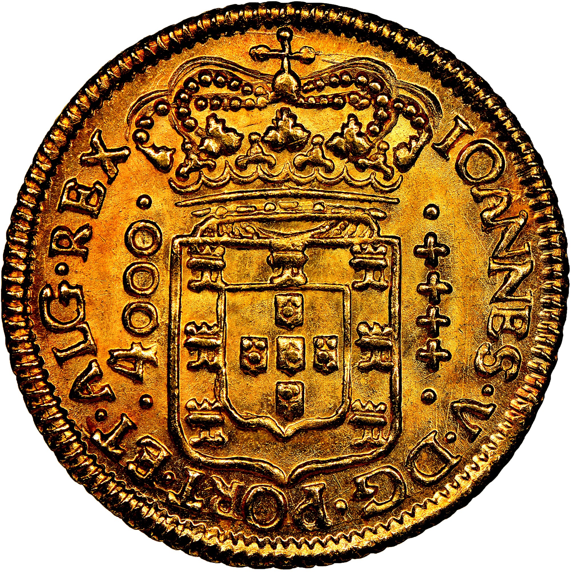 Brazil 4000 Reis KM 102 Prices & Values | NGC