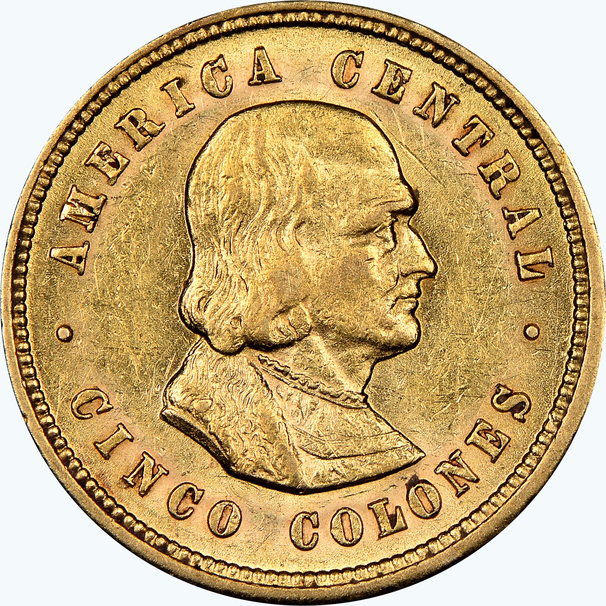 Costa Rica 5 Colones KM 142 Prices & Values | NGC