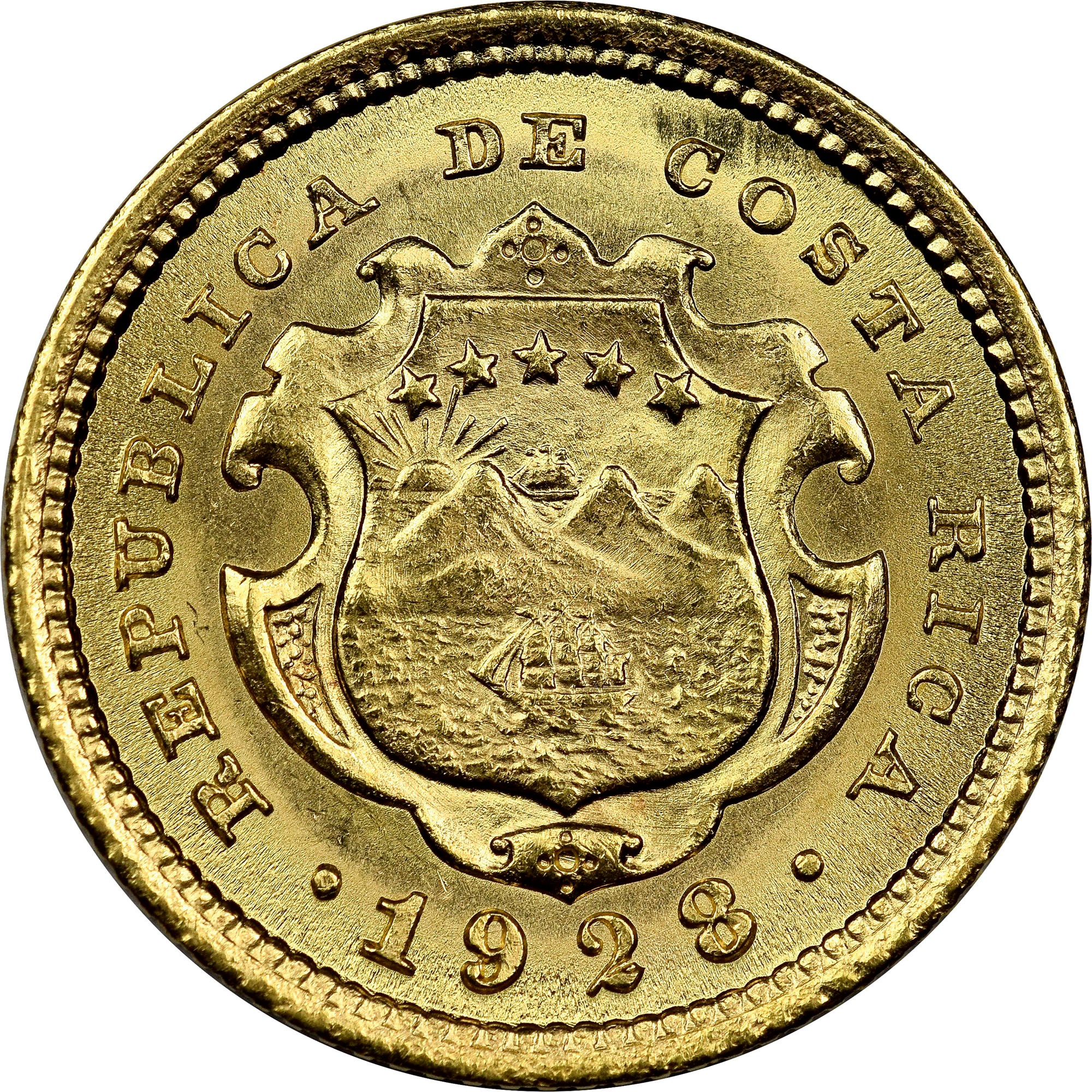 Costa Rica 2 Colones KM 139 Prices & Values | NGC