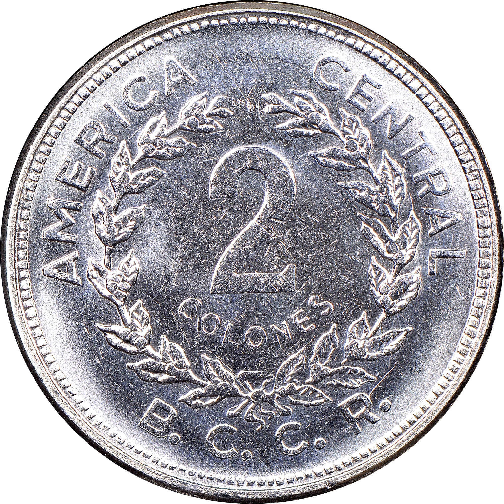 Costa Rica 2 Colones KM 211.1 Prices & Values | NGC