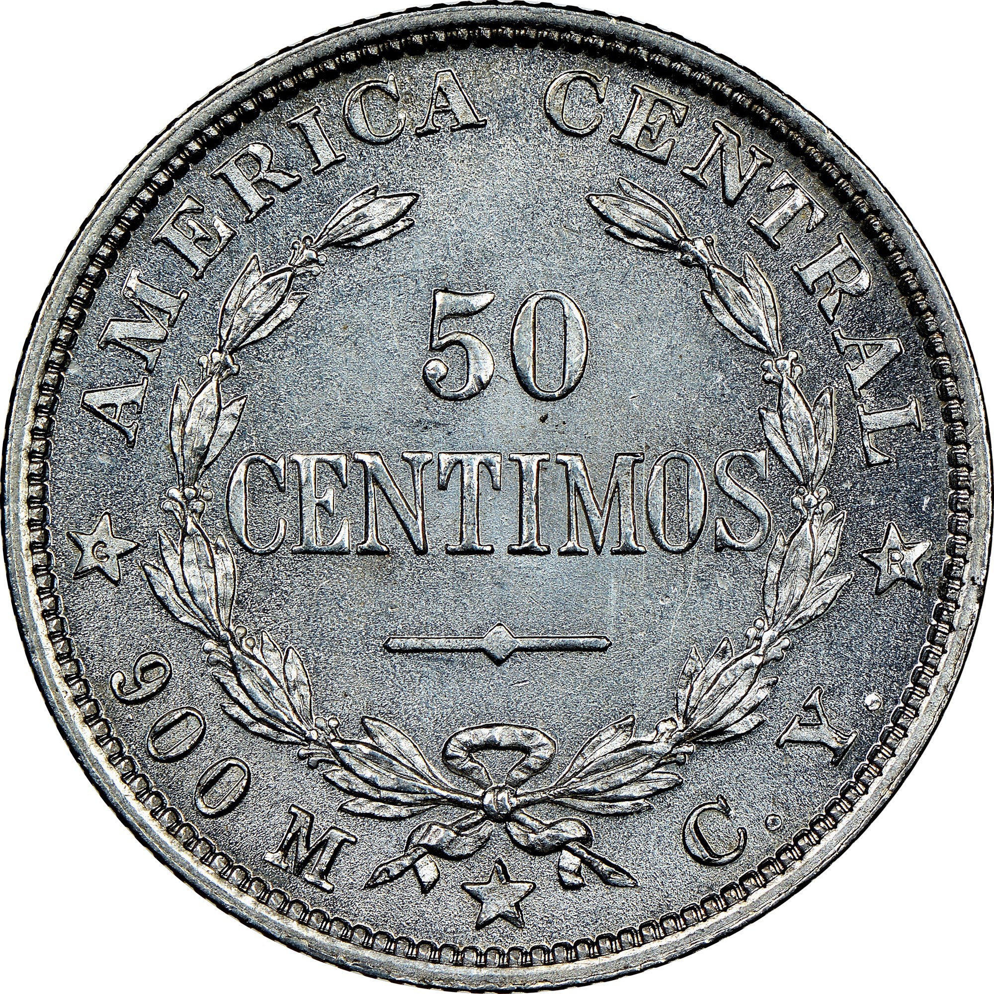 Costa Rica 50 Centimos KM 143 Prices & Values | NGC